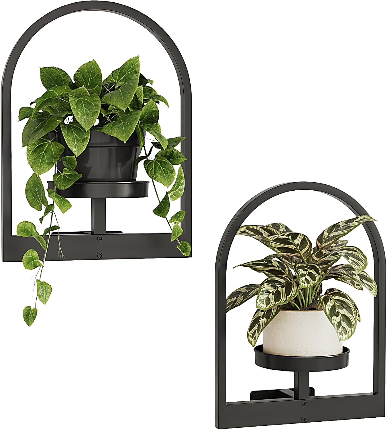 Bamworld Plant Stand Indoor Plant Hanger Wall Planters for Indoor ...