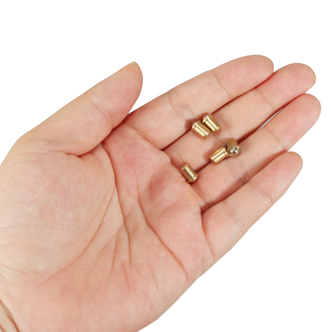 Unique Bargains Door Cabinet Closet Drawer 5mm Dia Brass Ball Catch ...