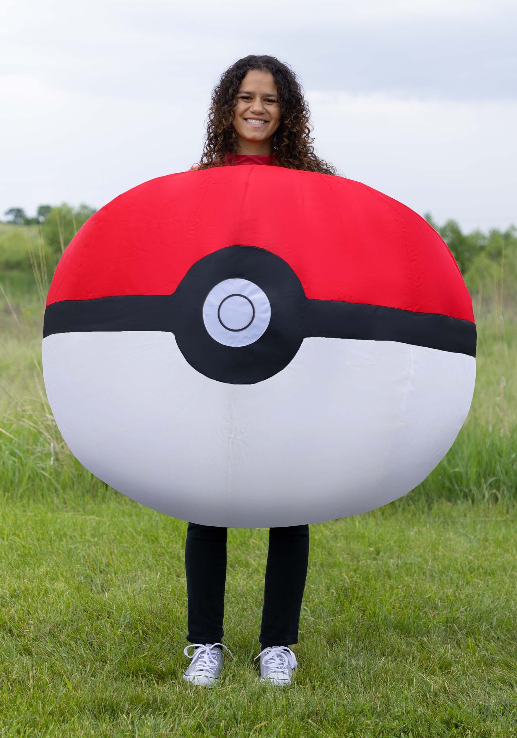 Disguise Adult Inflatable Poké Ball Costume Standard in the Costumes ...
