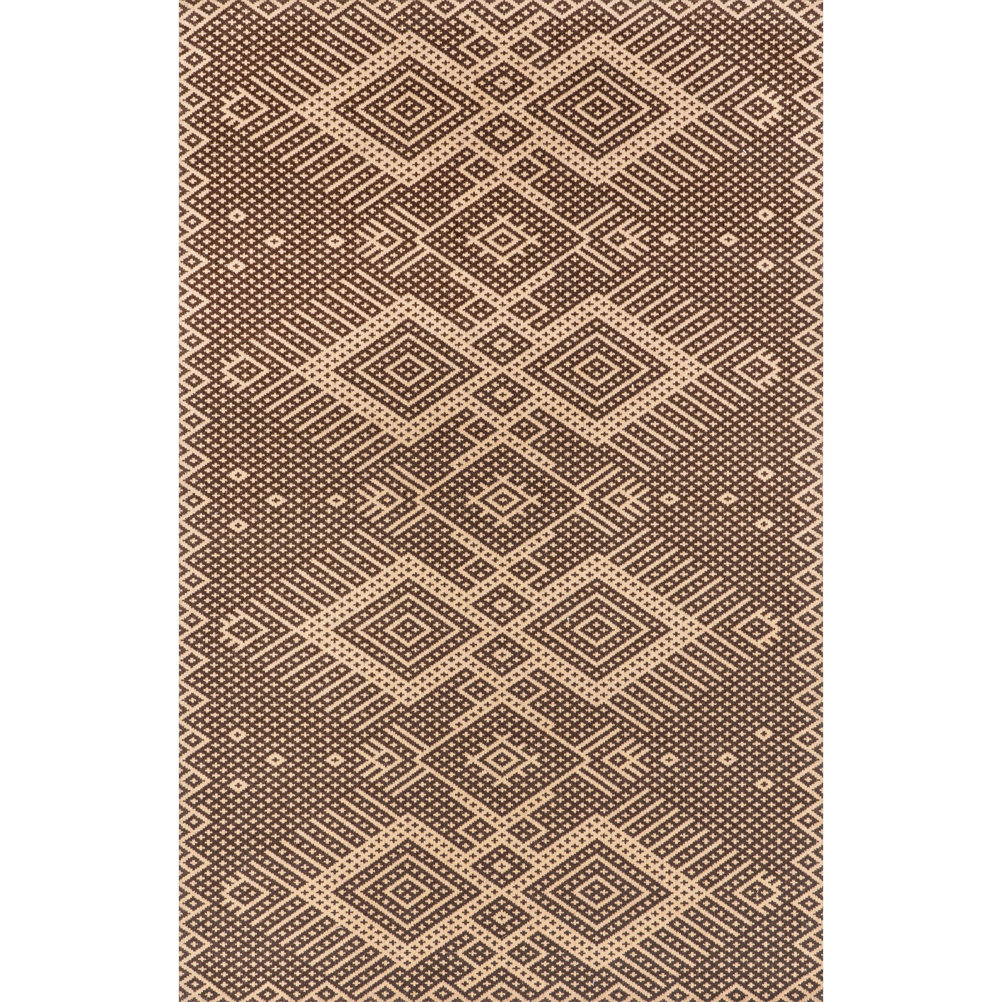 nuLOOM Leith Geometric Cotton-Blend 8ft. x 10ft. Natural Area Rug in ...