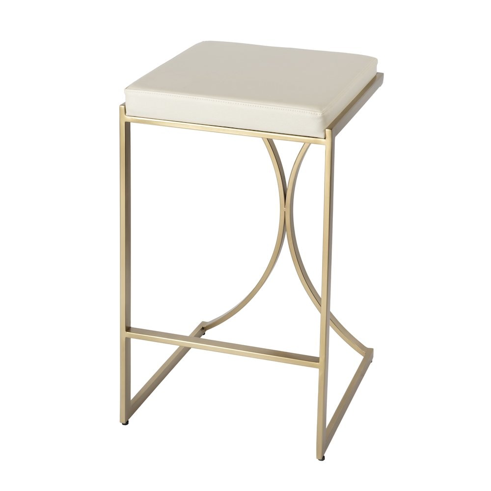 Butler Specialty Natalya 31 Bar Stool White in the Bar Stools & Counter ...