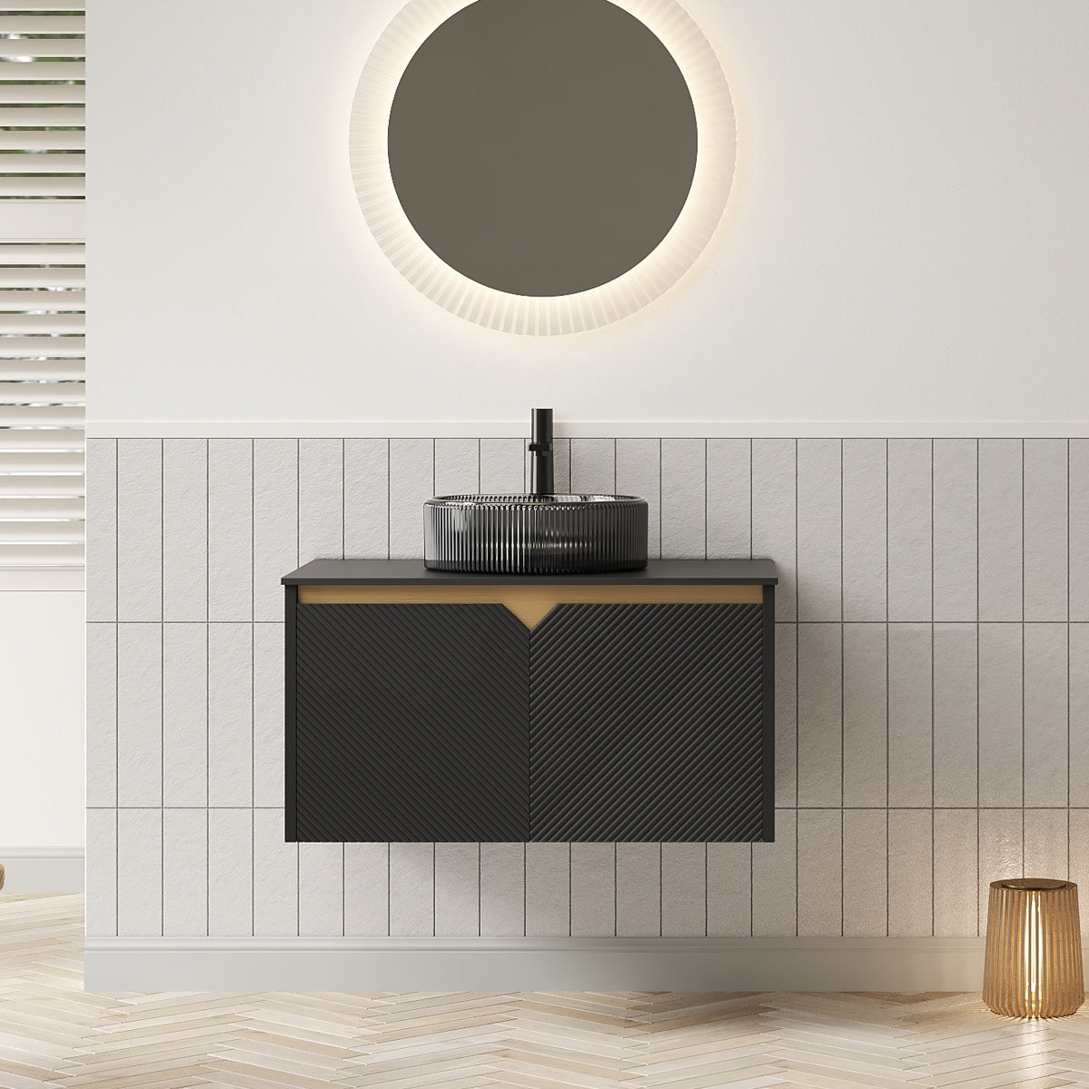Boyel Living 30 Bathroom Vanity with Sink Wall Mounted Floating Plywood ...