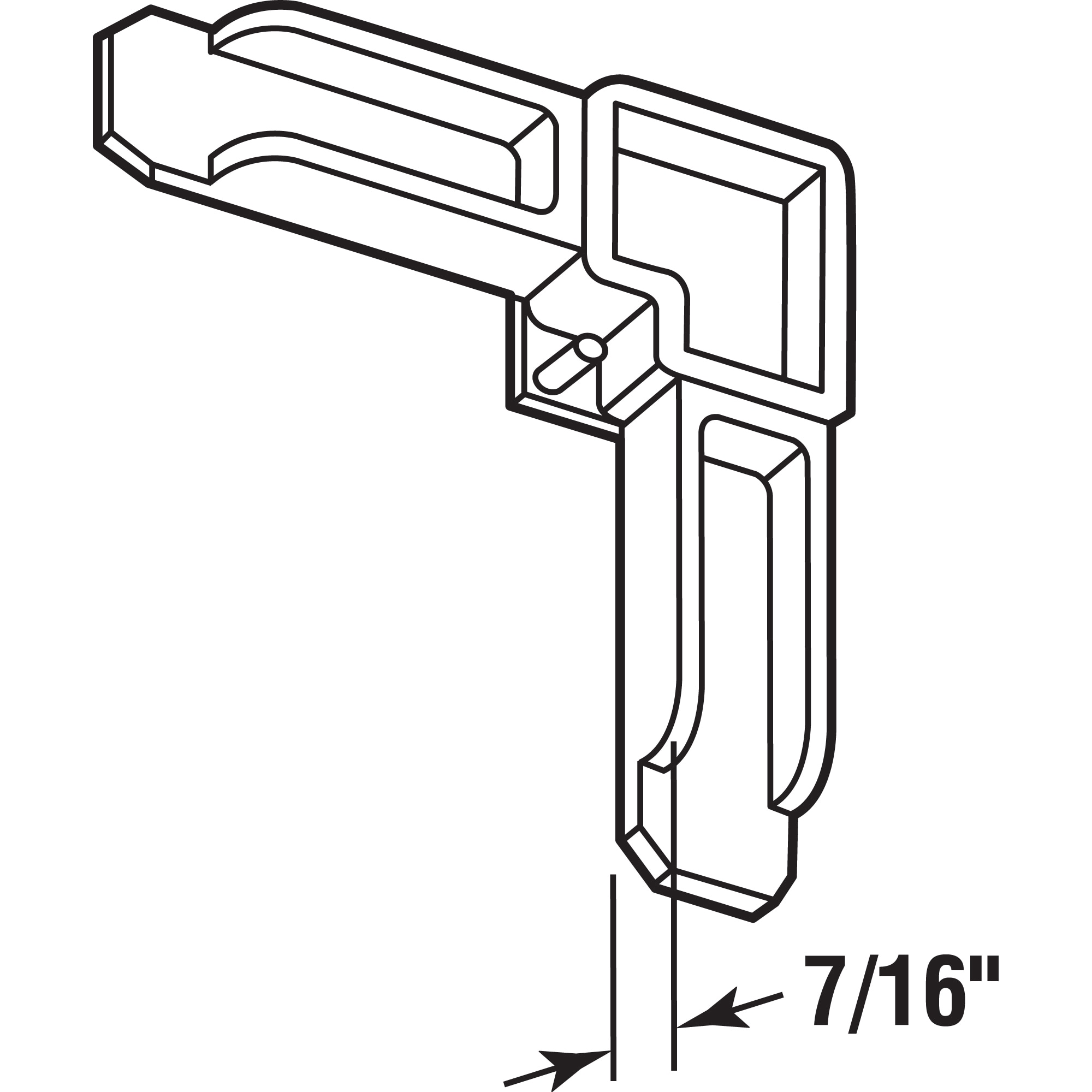 Prime-Line 100 -Pack Plastic Window Screen Frame Corners in the Window ...