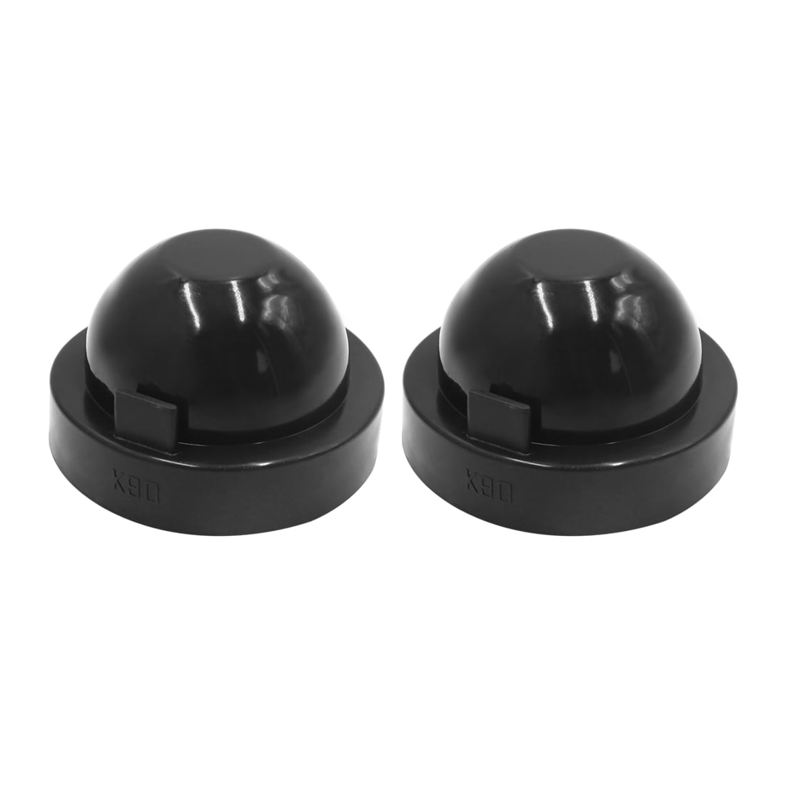 Unique Bargains 2pcs 90mm Inner Dia Rubber Car LED Headlight Housing ...
