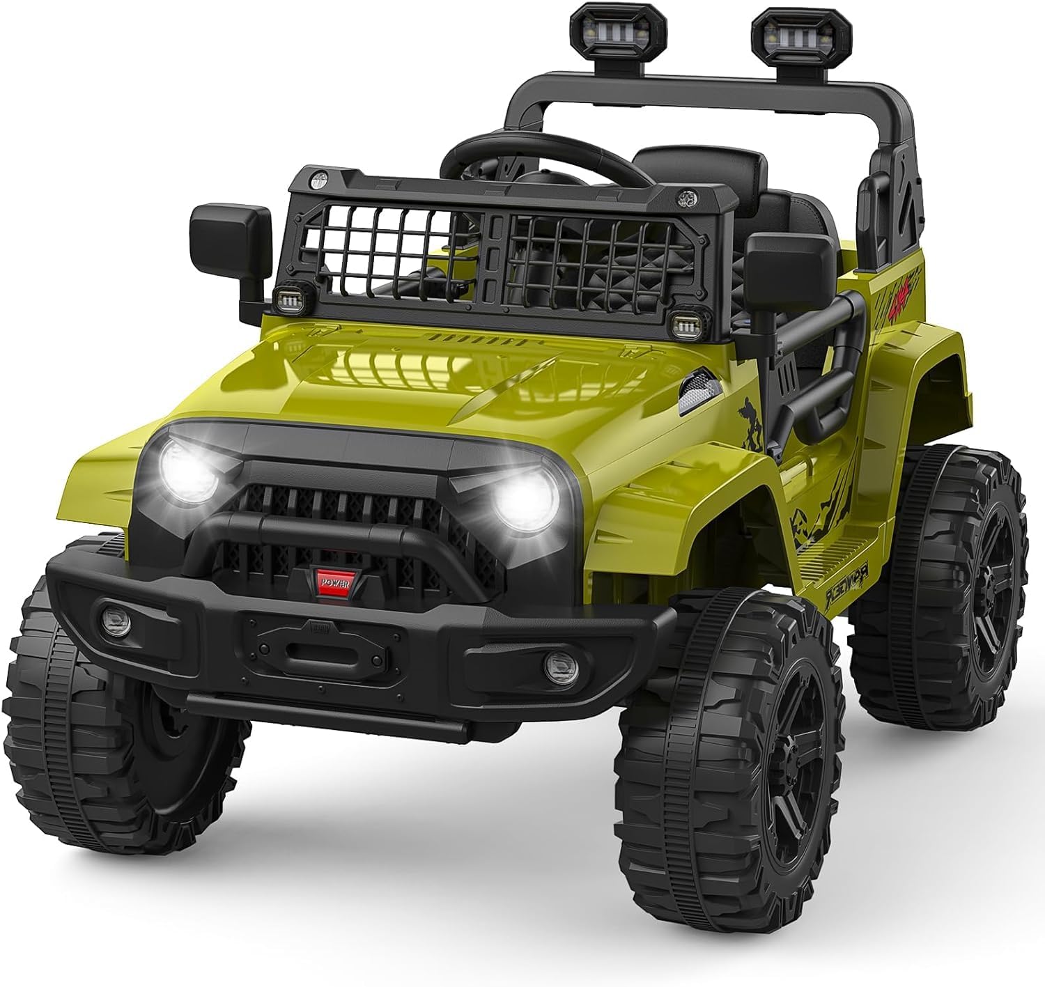 WhizMax 12V Kids Electric Truck-3 Speed Toy Car-Spring Suspension ...