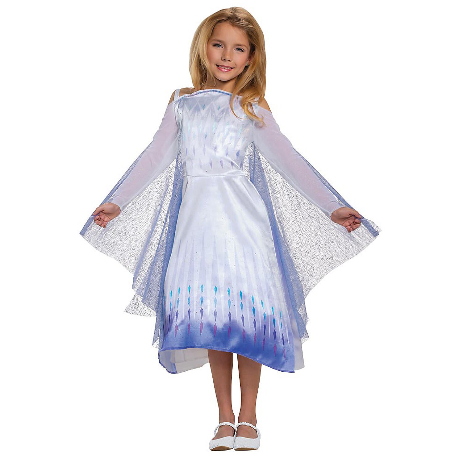 Disguise Girl's Classic Frozen II Snow Queen Elsa Costume - Small at ...