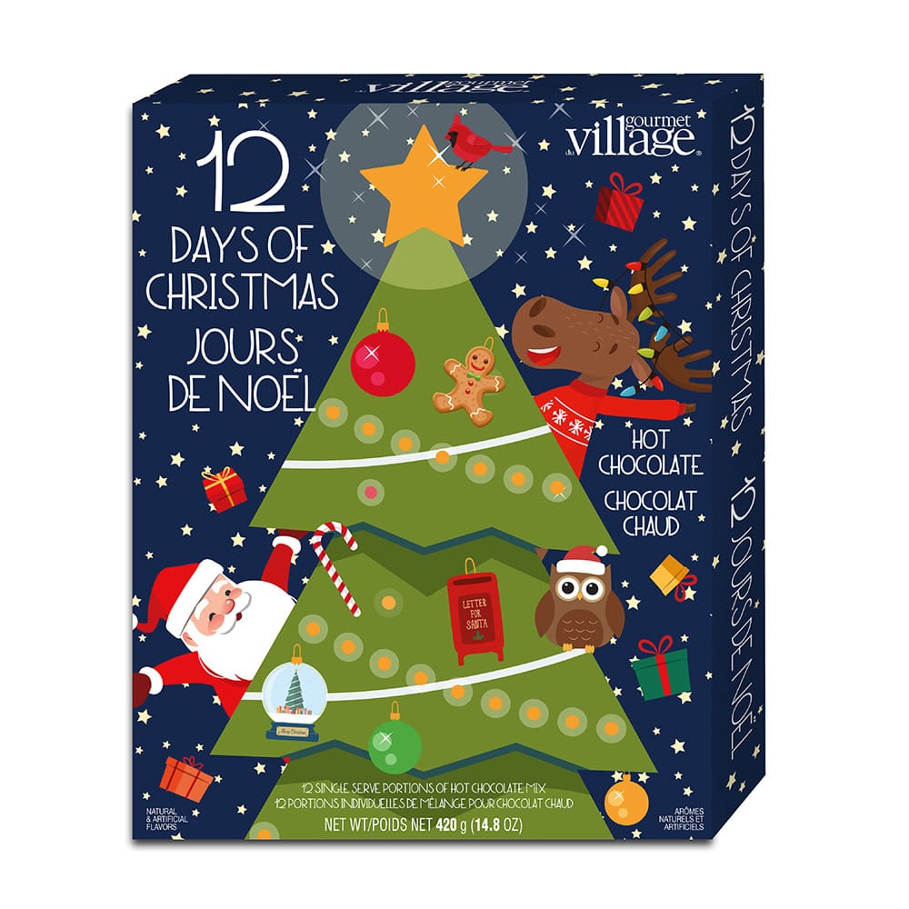 Lehman's Gourmet du Village Advent Calendar Gift Box - 12 Christmas ...