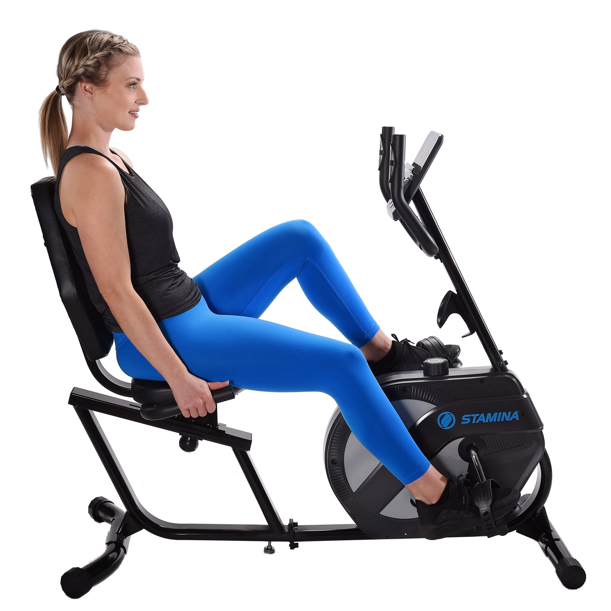 Stamina Products 1346 Stationary Magnetic Resistance Recumbent Exercise ...