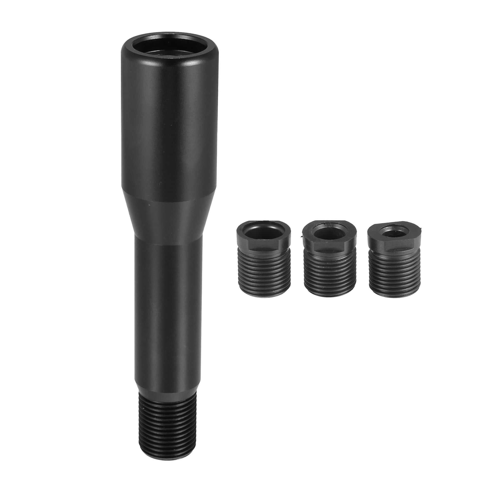 Unique Bargains 10cm Shift Knob Extender Aluminum Alloy Car Gear Lever ...