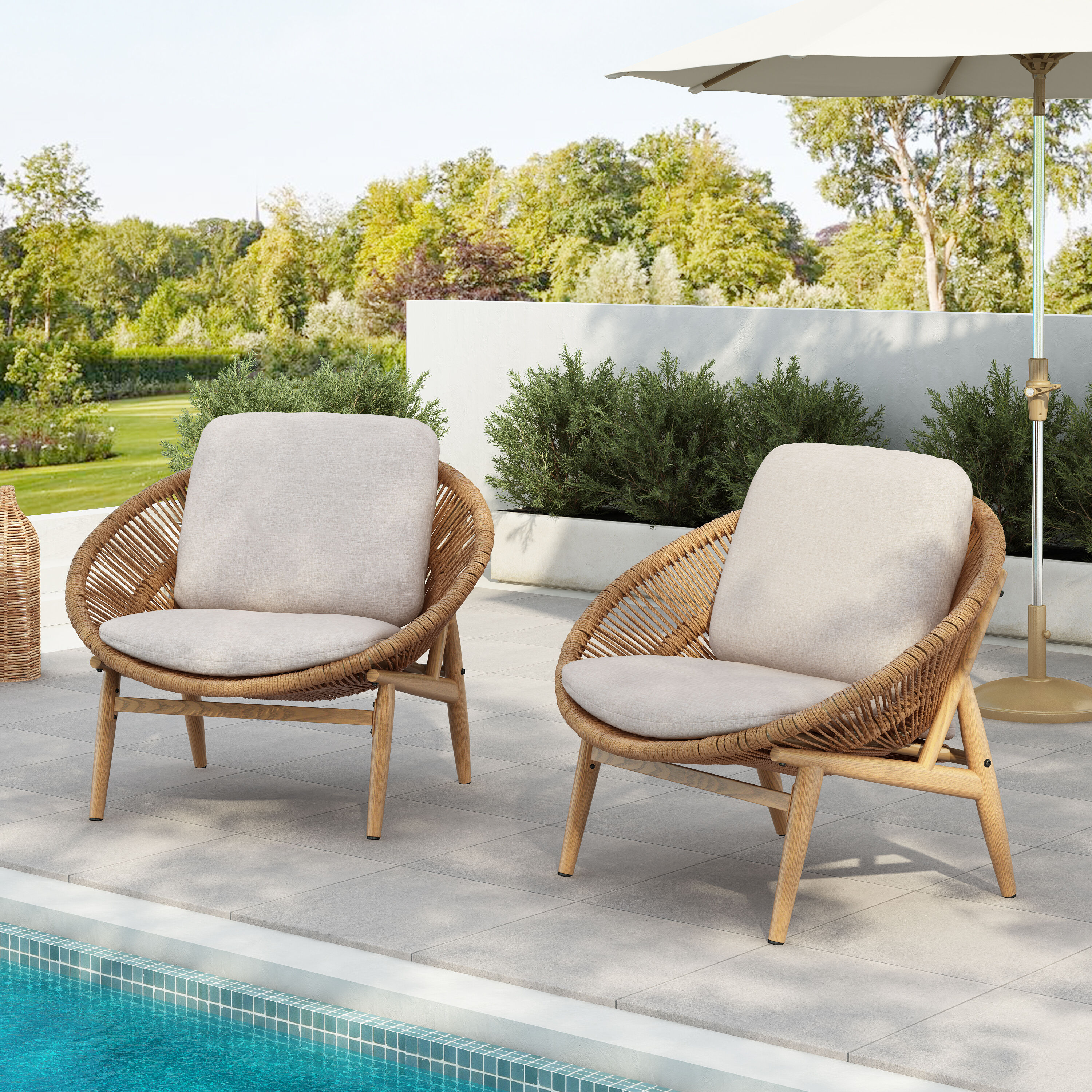 Tatayosi Bar stool Patio Chairs at Lowes.com