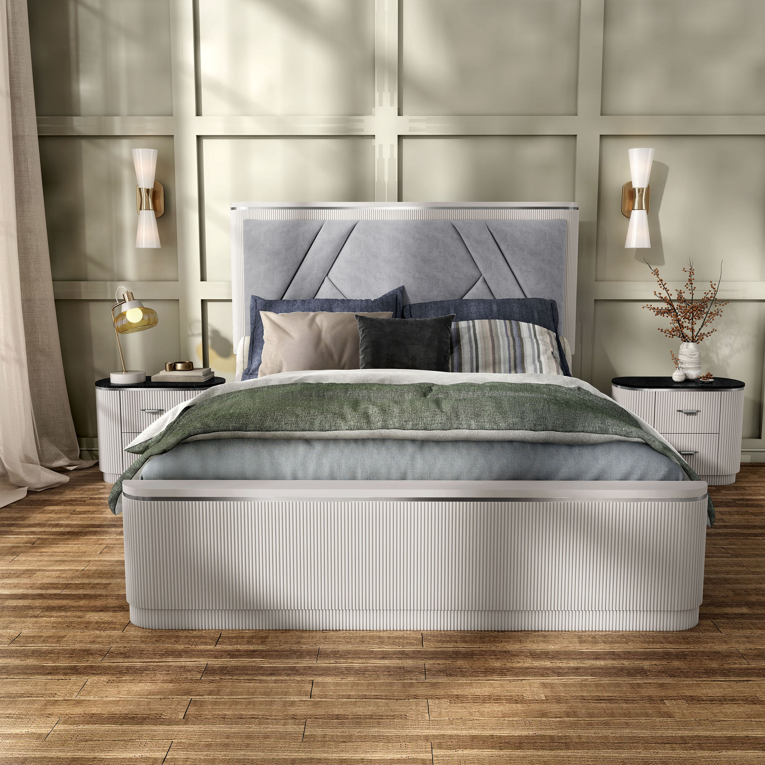 Leander Rubberwood Bedroom Furniture at Lowes.com