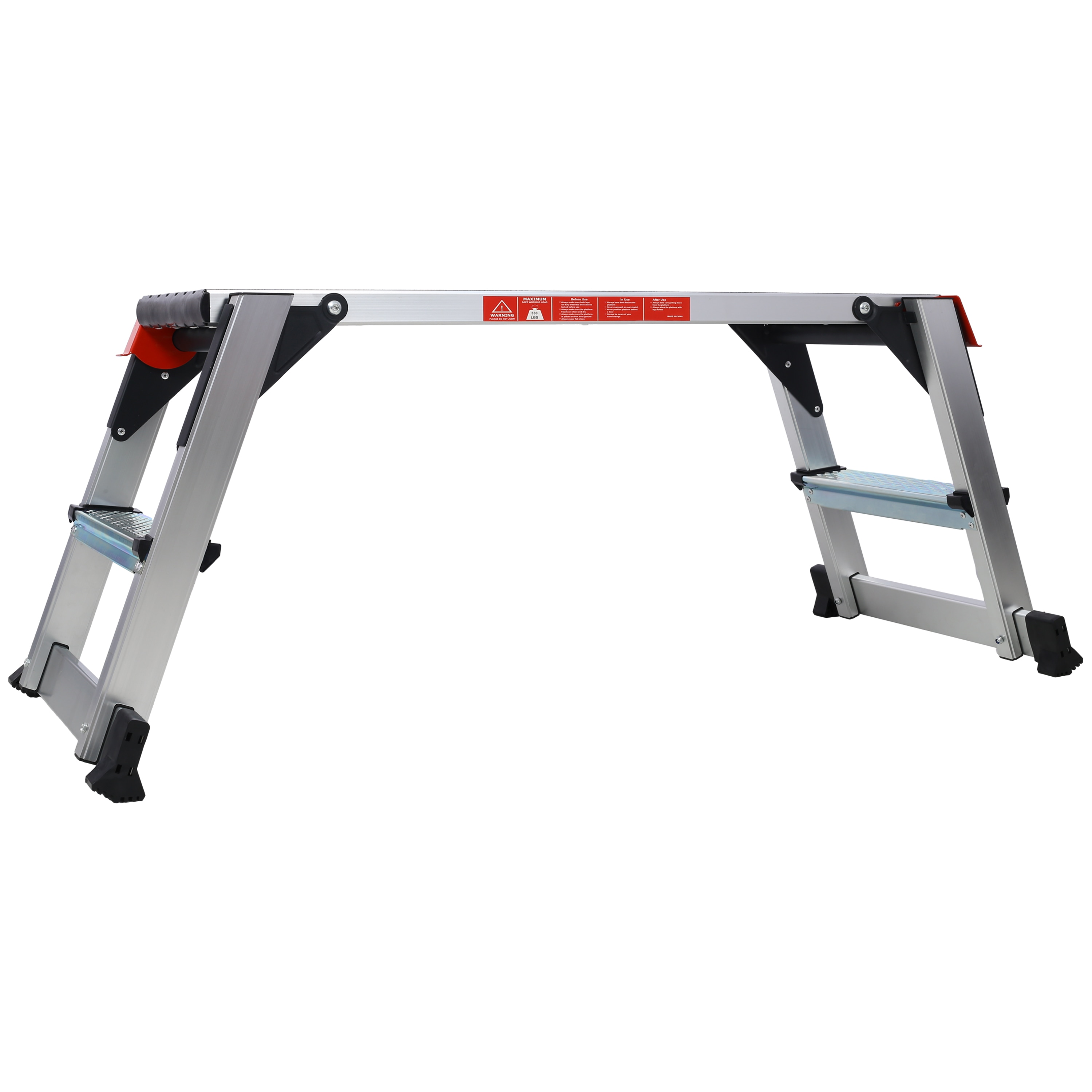 Tatayosi Aluminum Platform Non-Slip Folding Work Bench Drywall Stool ...