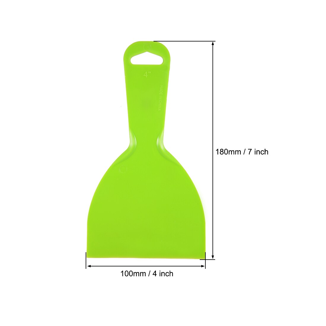 Unique Bargains Putty Scraper 4inch Plastic Flexible Putty Knives ...