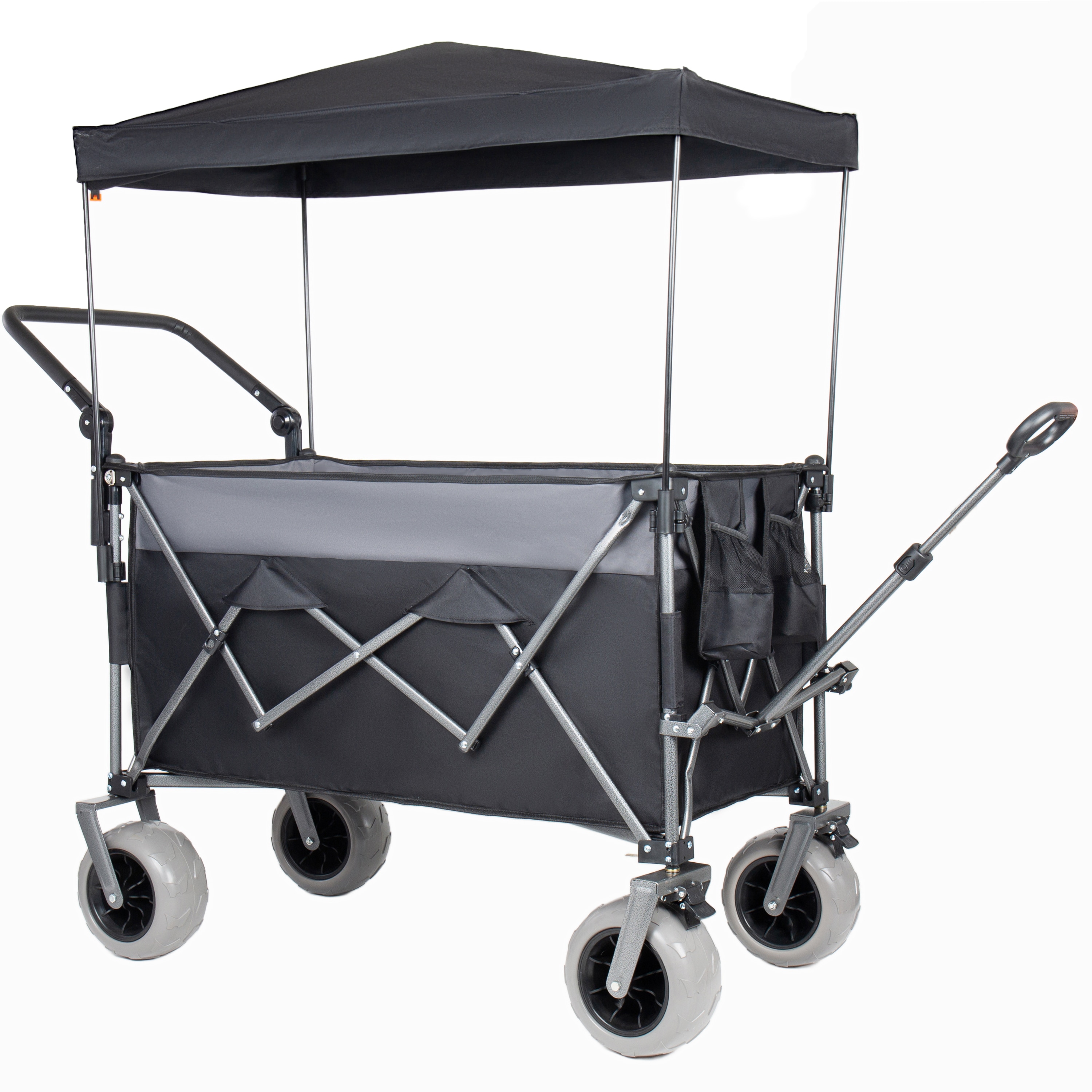 Maocao Hoom 10.59-cu ft Steel Folding Yard Cart in the Yard Carts ...