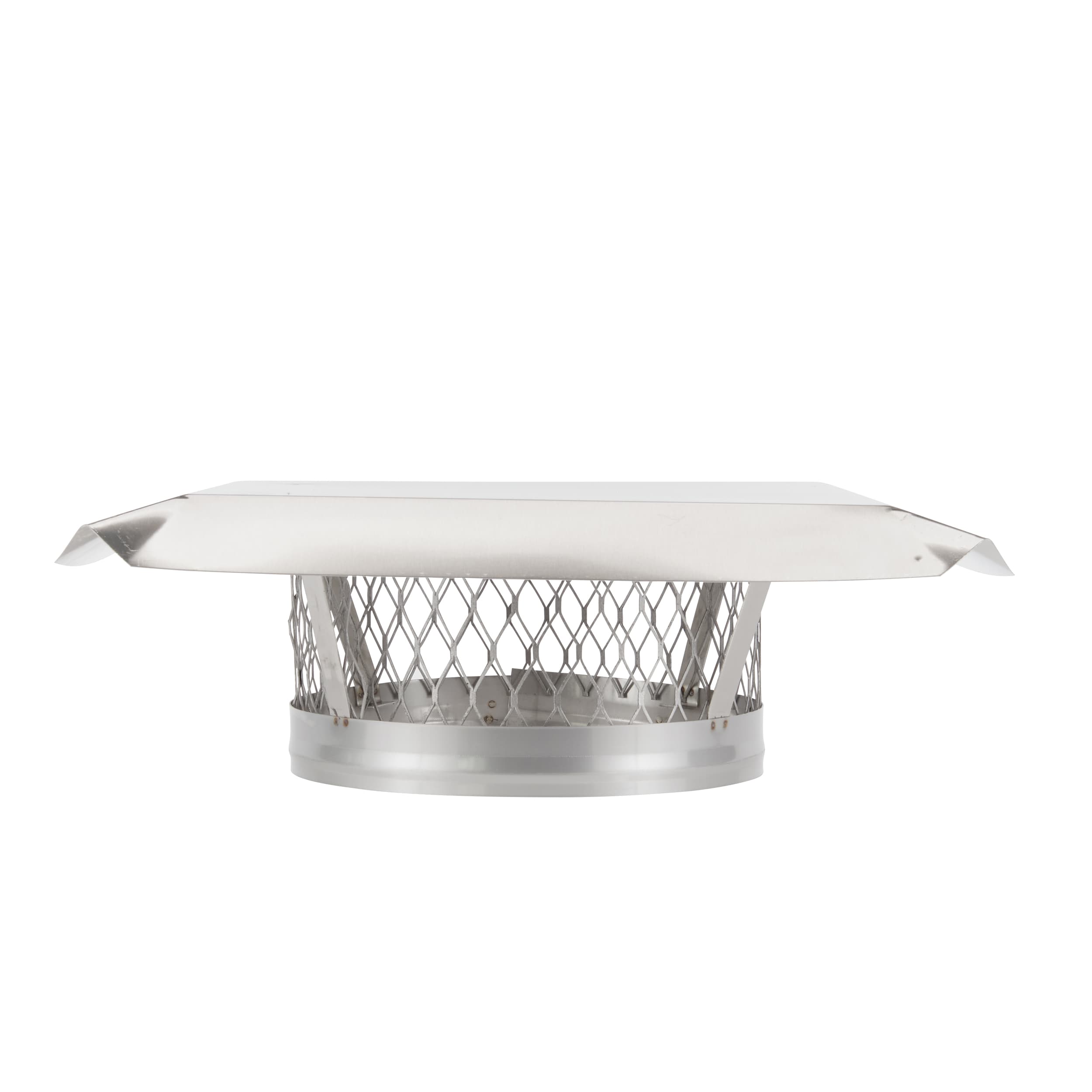 HY-C 10-in W x 10-in L Stainless Steel Stainless Steel Square Chimney ...
