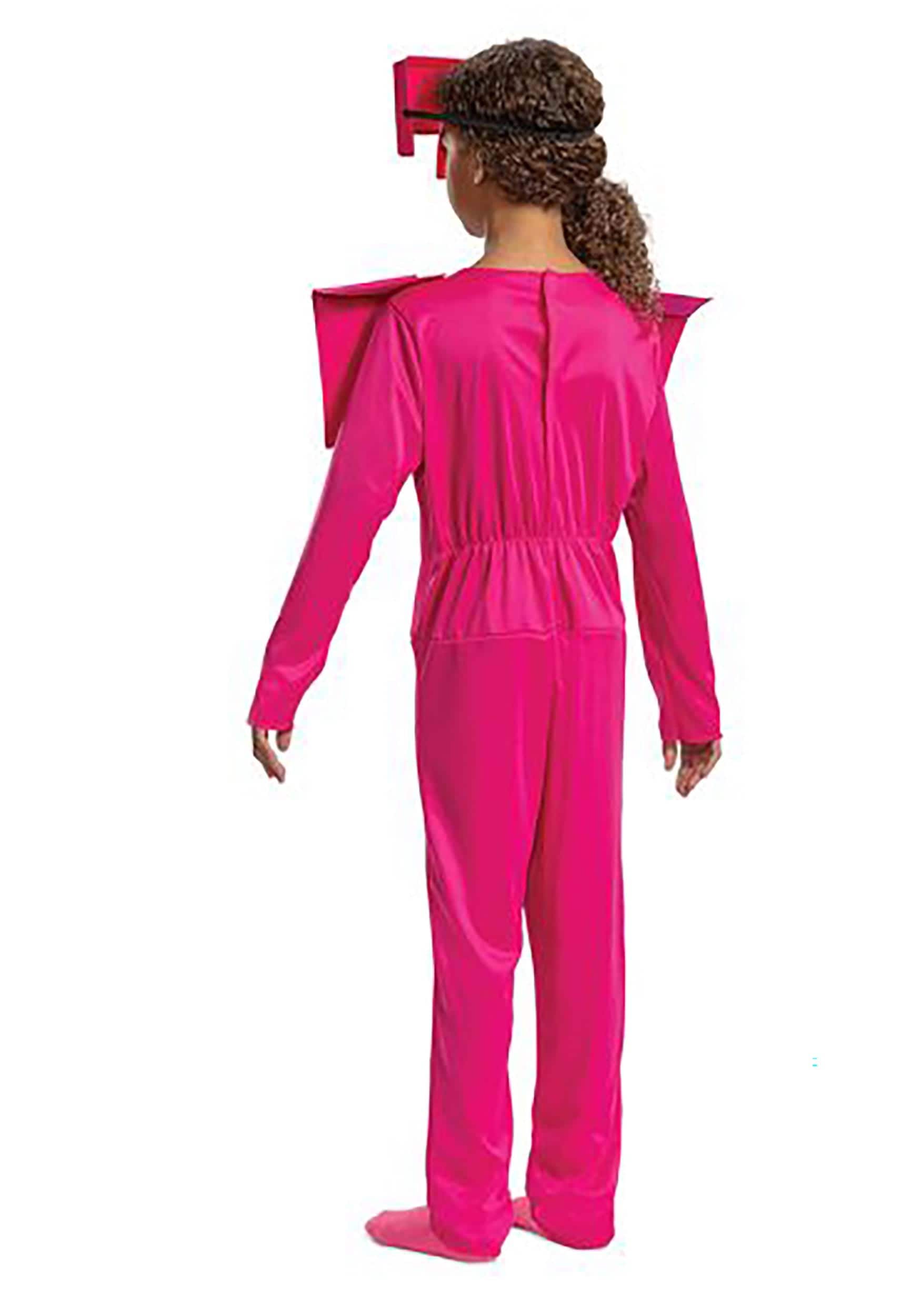 Disguise Minecraft Classic Pink Armor Girl's Costume Minecraft Costumes ...