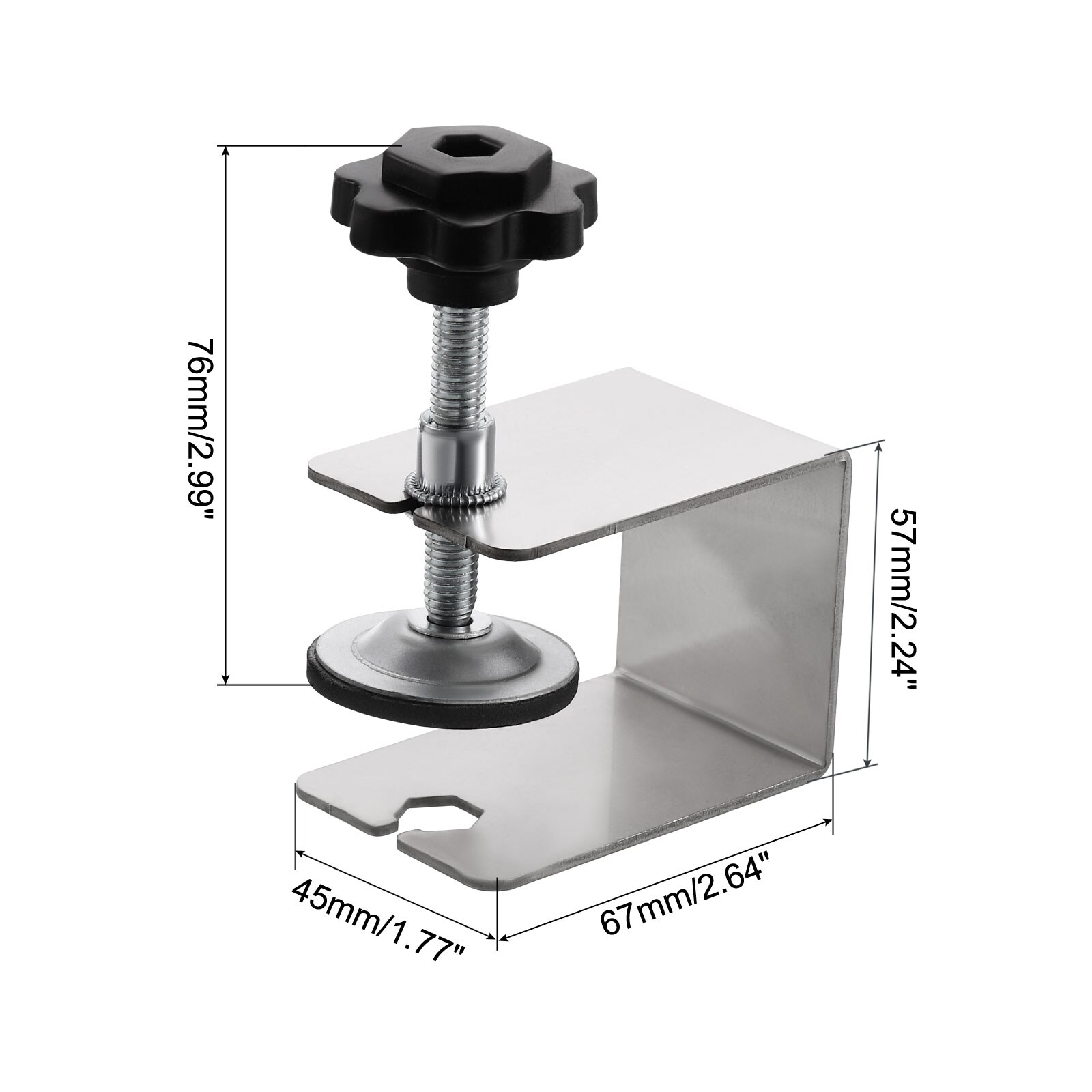 Unique Bargains Drawer Front Installation Clamps Galvanized Cabinet Jig ...