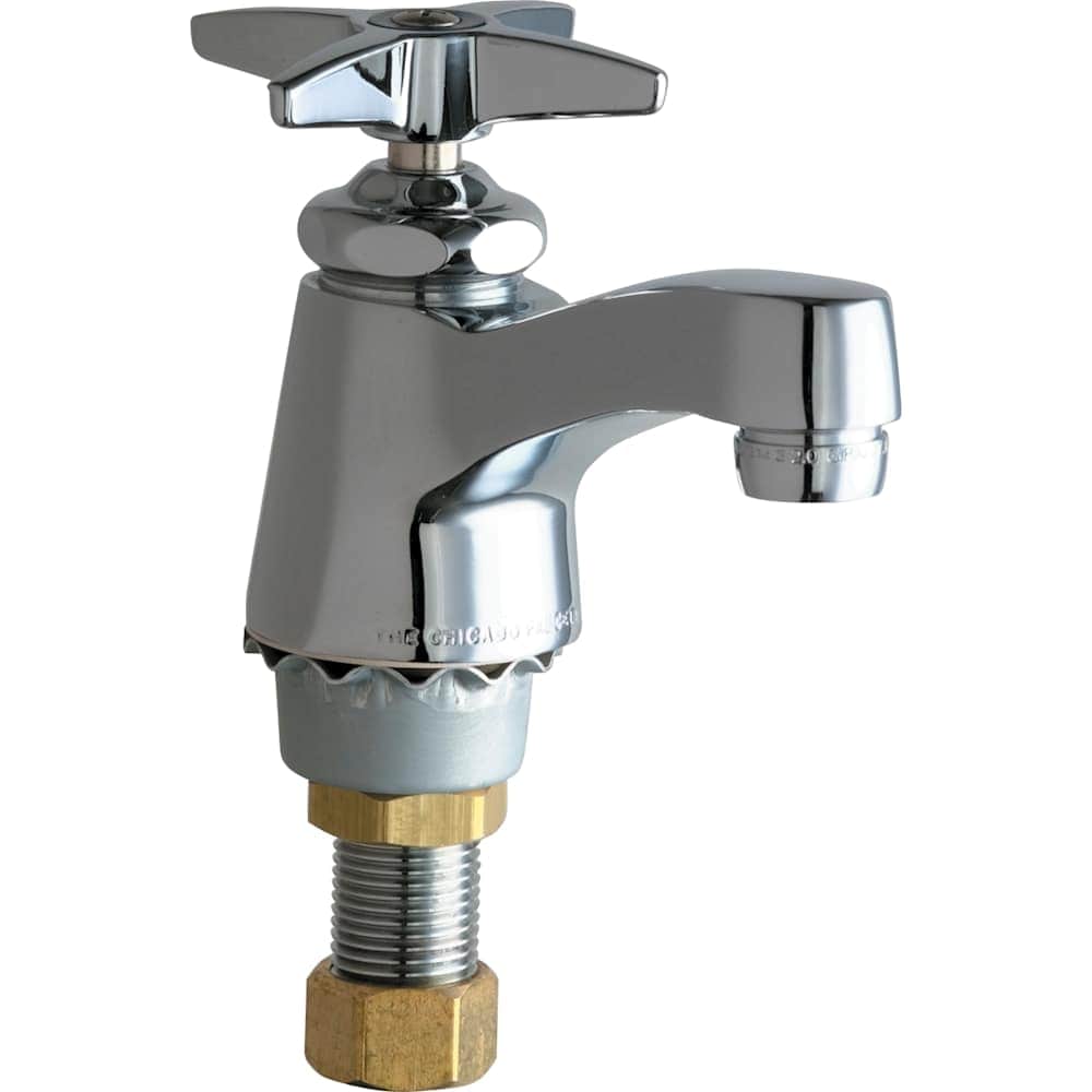 Chicago Faucets 700COLDAB Single Supply Cold Water Basin Faucet with ...