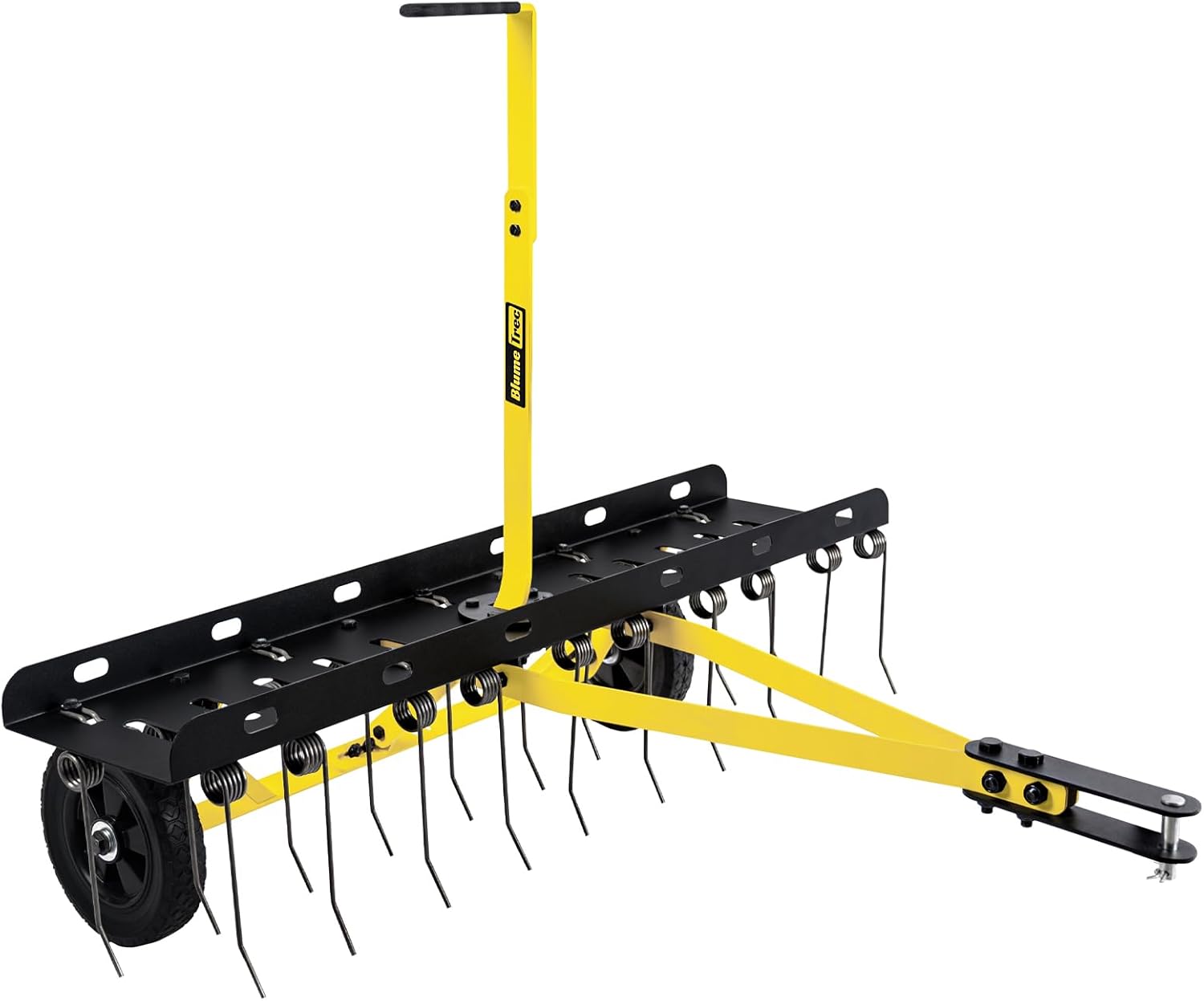 LOVMOR 40 Inch Tow Behind Dethatcher Pull Behind Lawn Dethatcher with ...