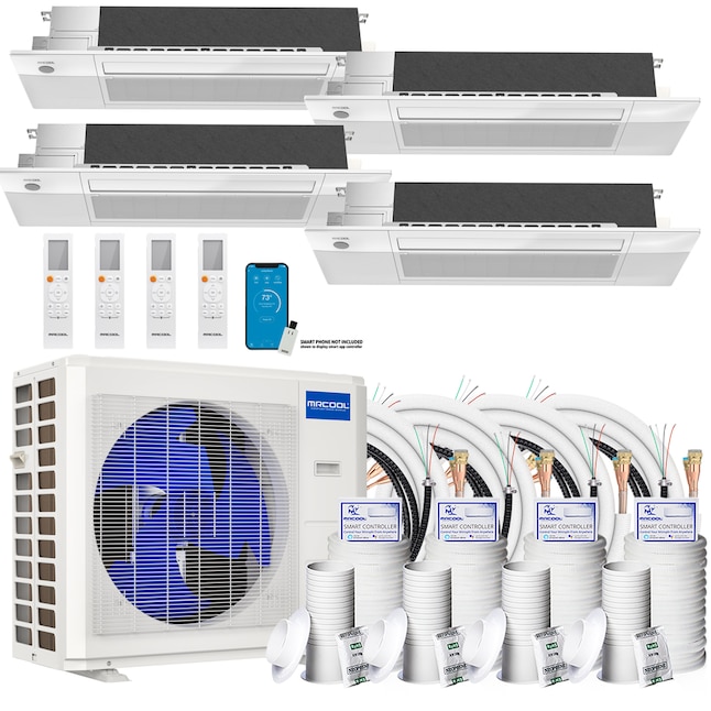 MRCOOL DIY Series Quad or More Zone 36000-BTU 21.5 SEER Ductless Mini ... MRCOOL DIY Series Quad or More Zone 36000-BTU 21.5 SEER Ductless Mini ...