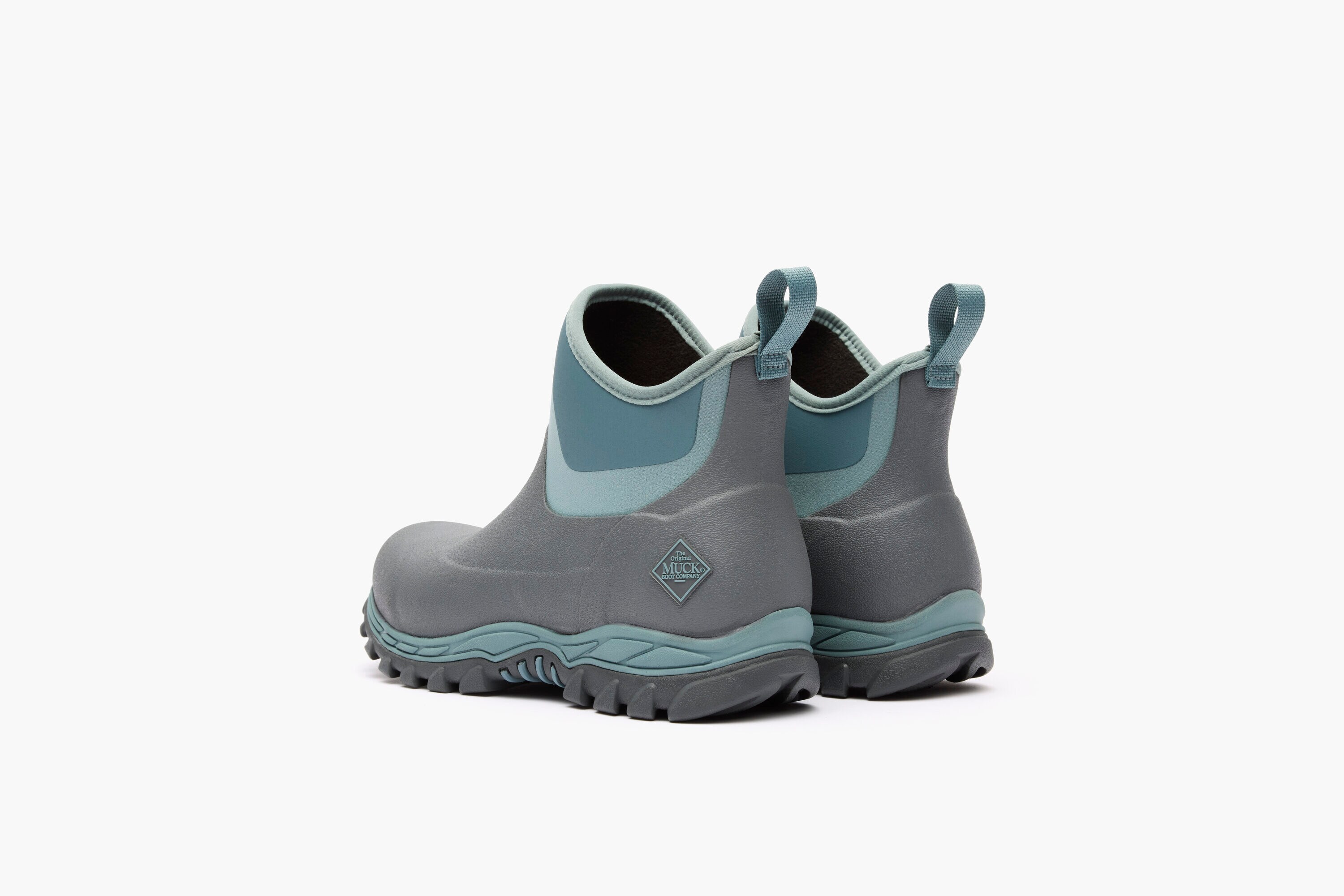 The Original Muck Boot Company Women's Gray/Trooper Blue Waterproof ...