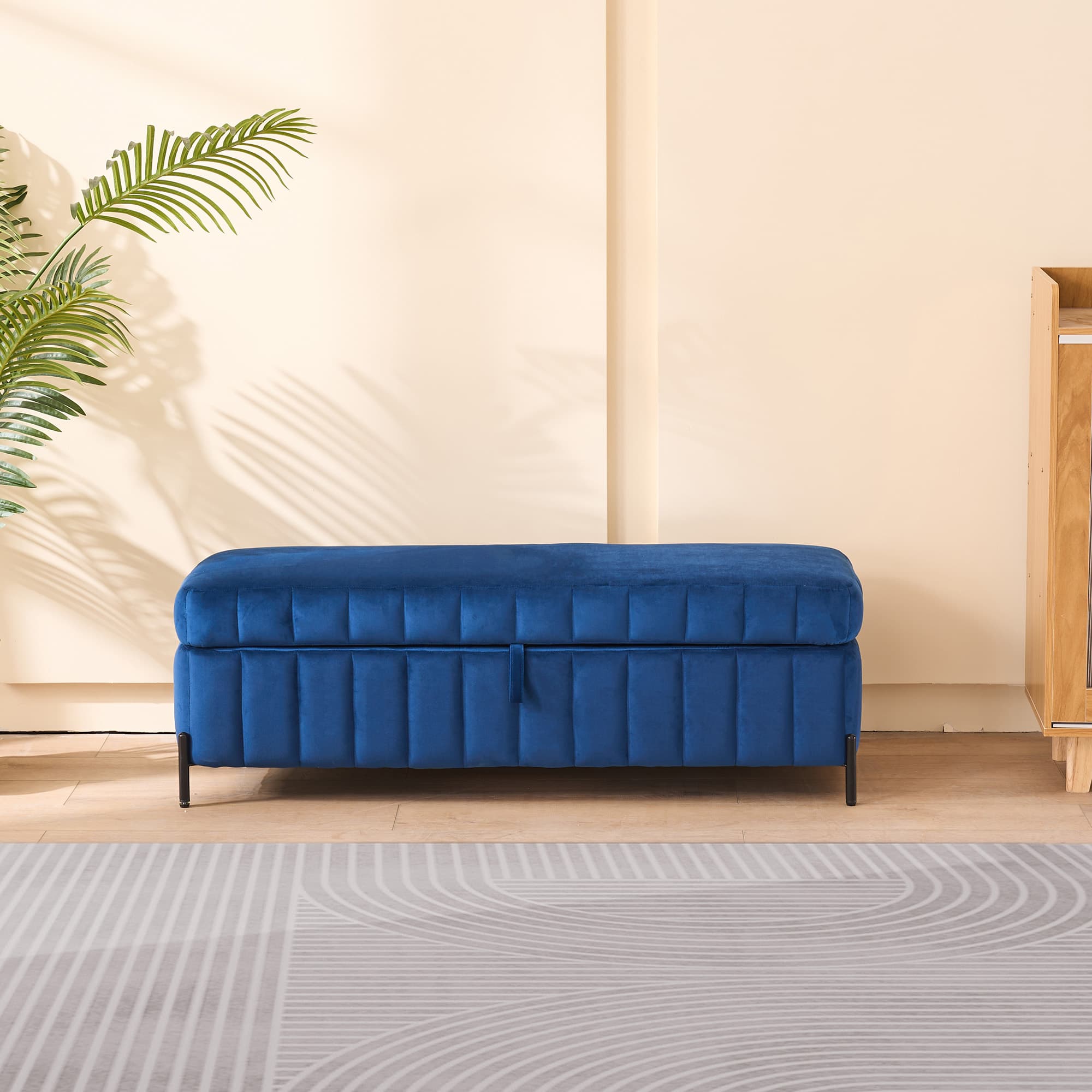 Blue Metal-Frame Benches at Lowes.com