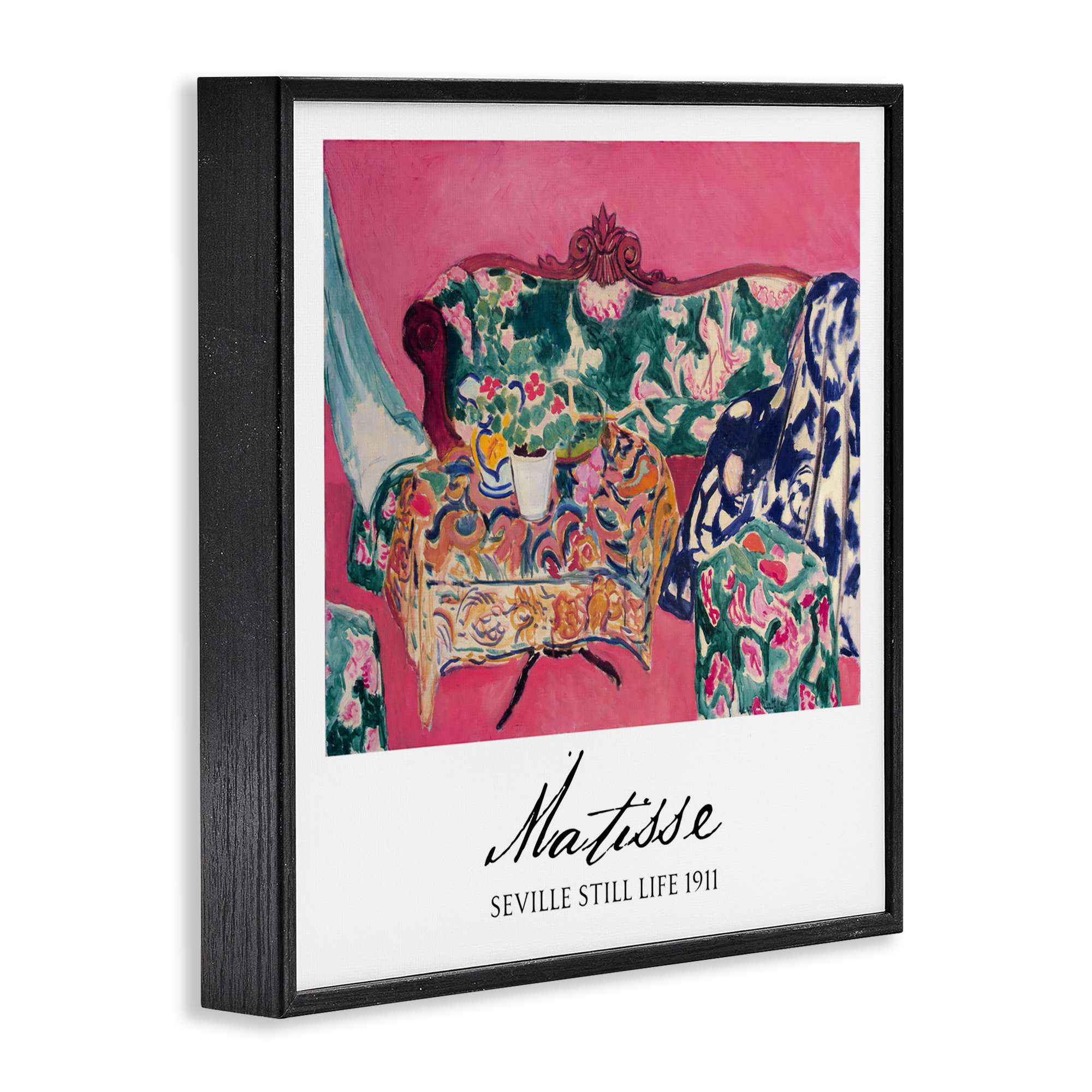 Stupell Industries Matisse Seville Still Life Black Framed Giclee Art ...
