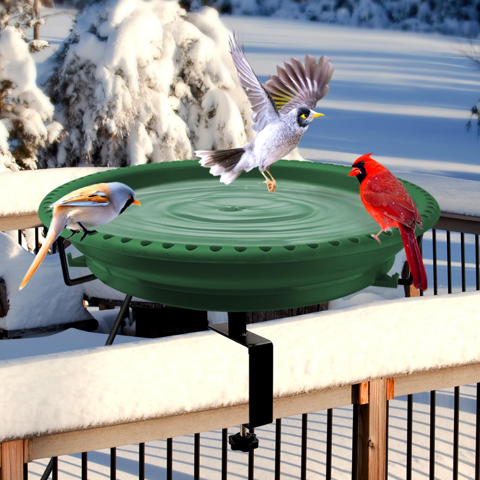 Green Deck-mounted Birdbaths at Lowes.com
