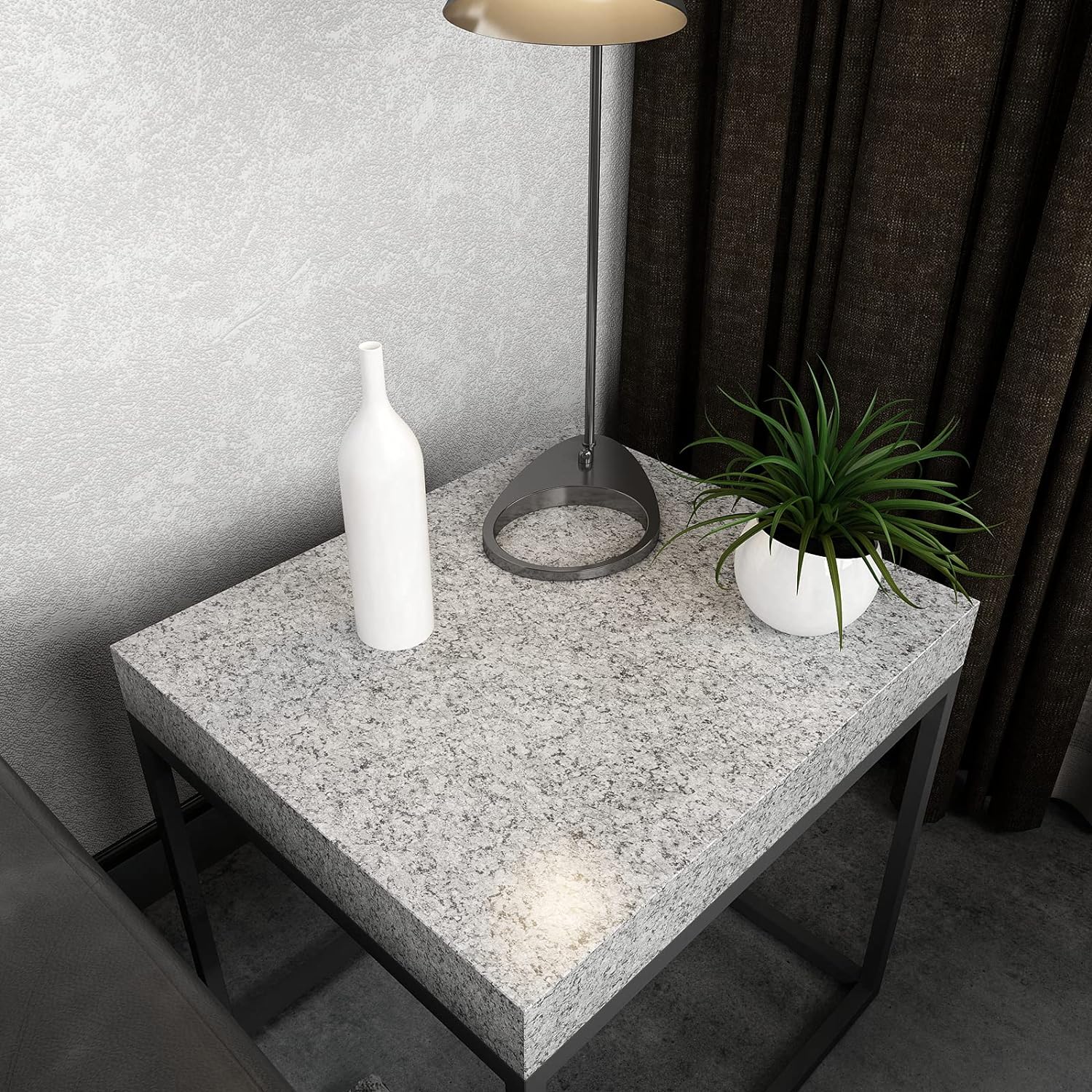 VEELIKE VEELIKE 15.7x118 Granite Contact Paper for Countertops ...