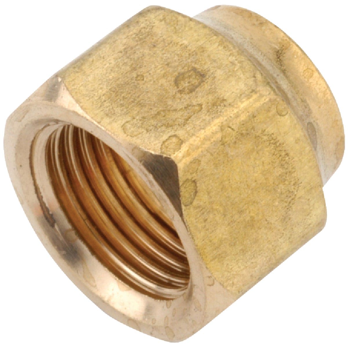 Anderson Metals Anderson Metal Forged Short Flare Nut 5/8 in Brass in ...