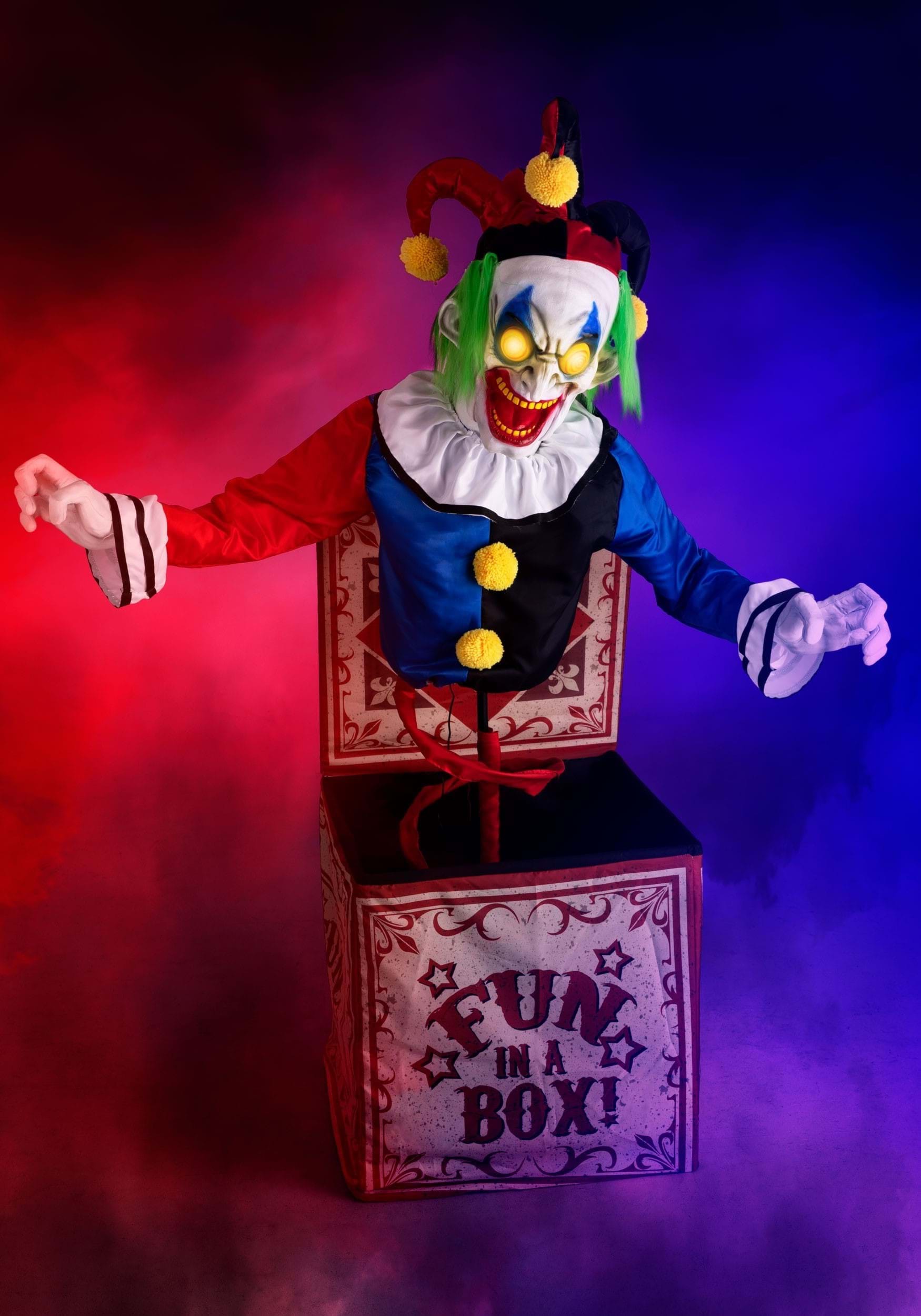HalloweenCostumes.com FUN Costumes 4FT Horrifying Jack in Box ...