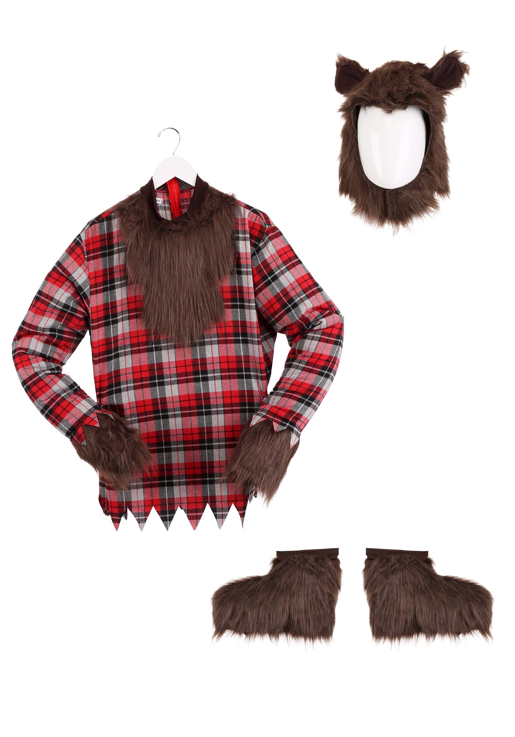 HalloweenCostumes.com FUN Costumes Fierce Werewolf Costume for Adults ...