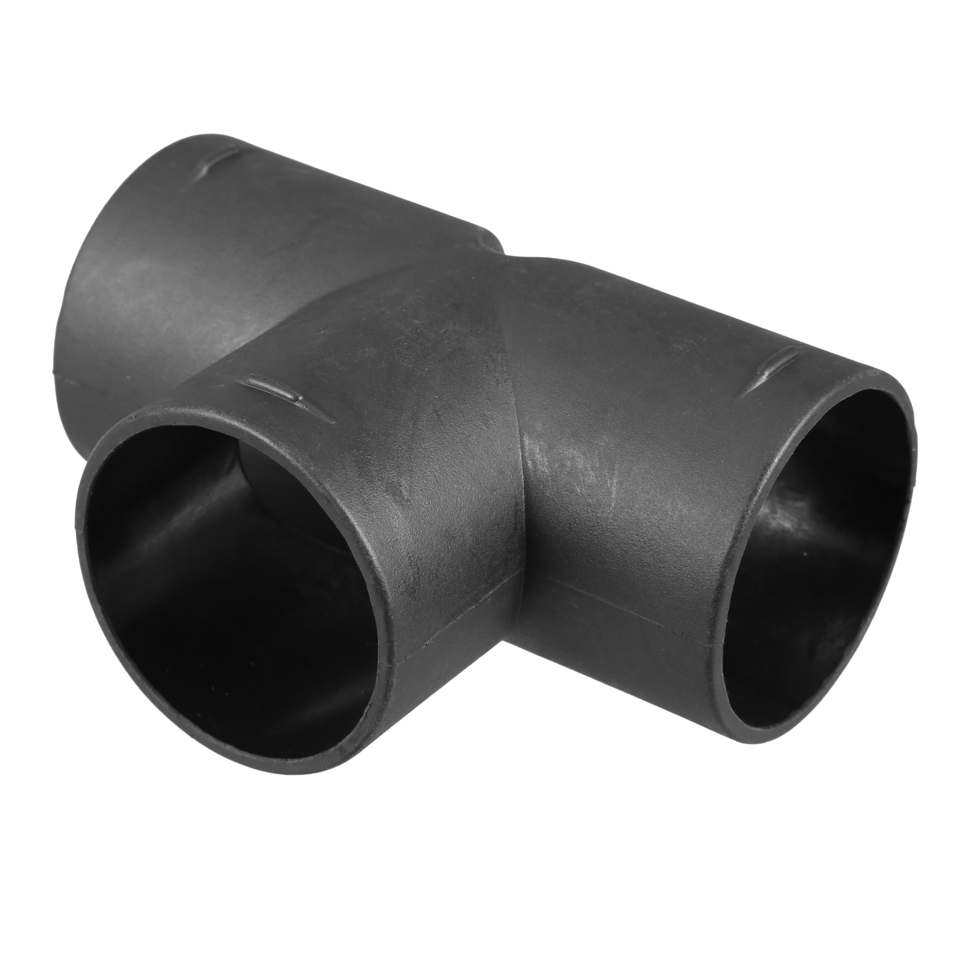 Unique Bargains 50mm T Piece Duct Air Ducting Connector Straight Air ...