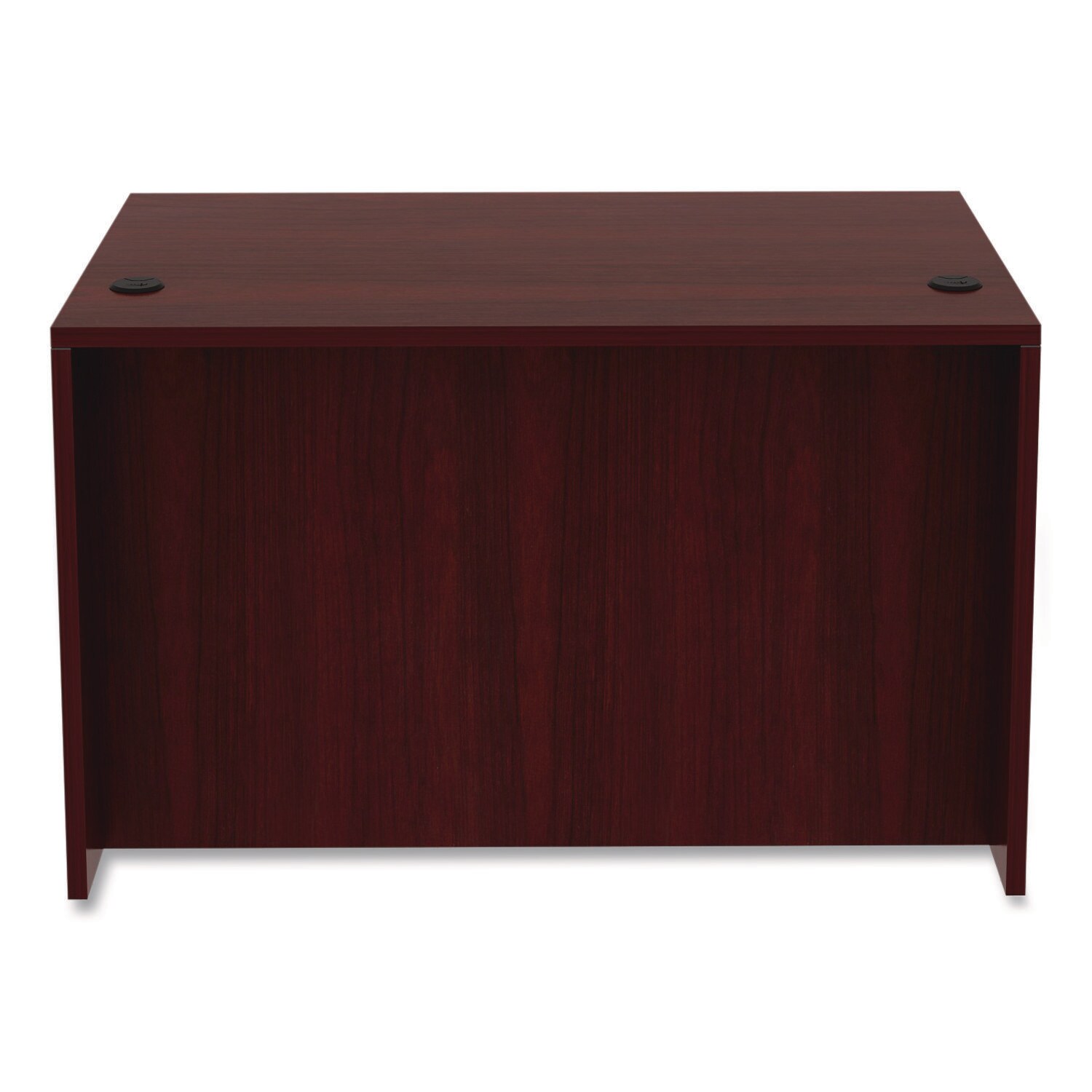 Alera Valencia Series Mahogany Straight Front Desk Shell - 47.25" x 29. ...