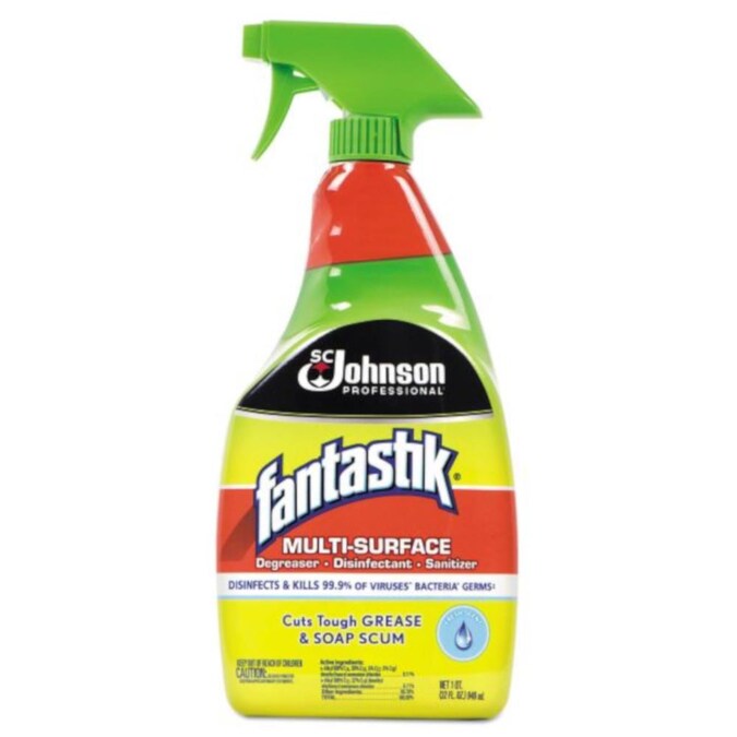 Fantastik 32 Fl Oz Fresh Scent Disinfectant Liquid All Purpose Cleaner