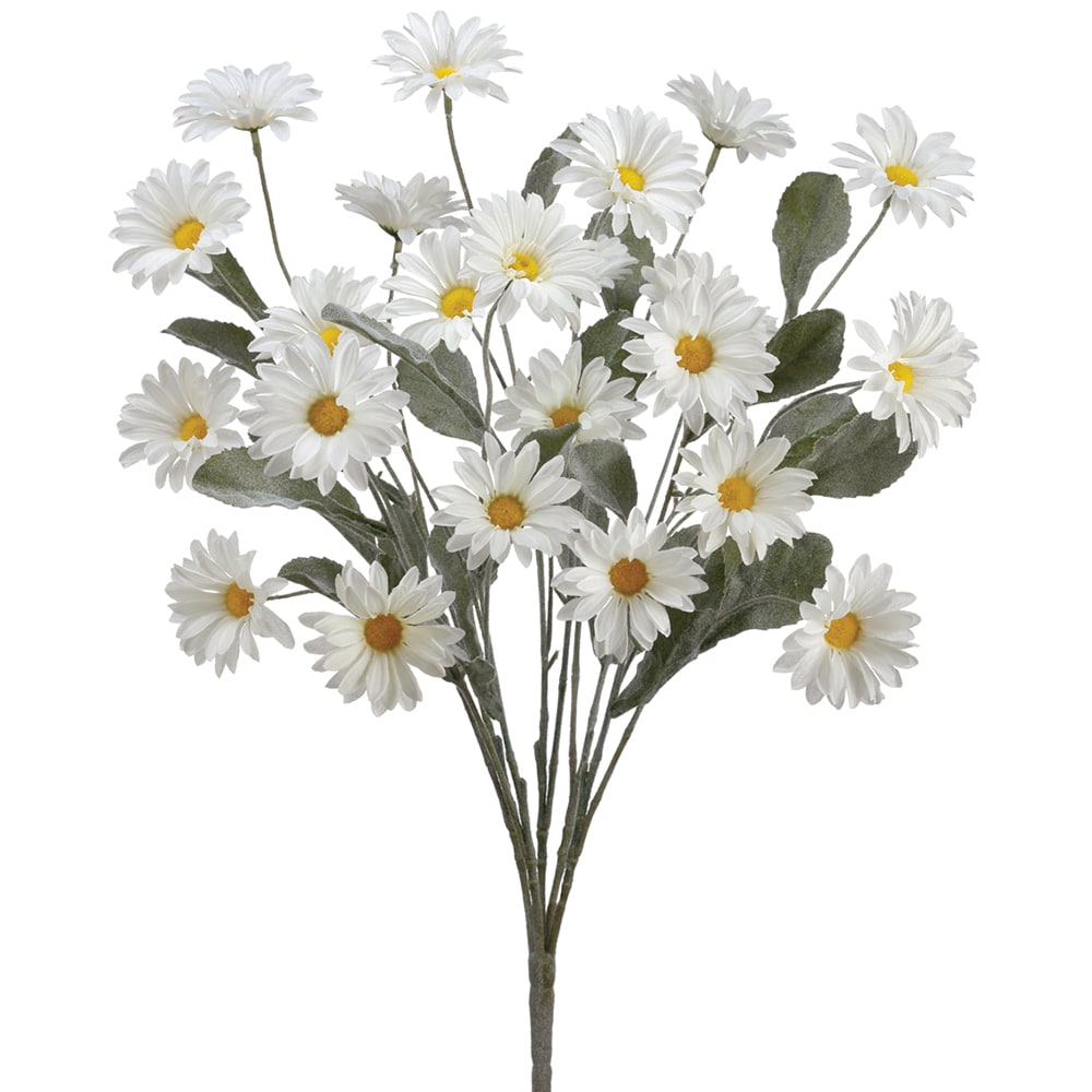 Allstate Floral 23-in Cream Indoor Desktop Lily Artificial flower in ...