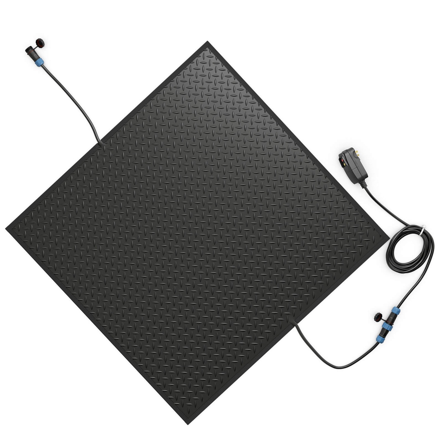 Costway 1 PCS 30 inches x 30 inches Heated Snow Melting Mat with 3 in/h ...