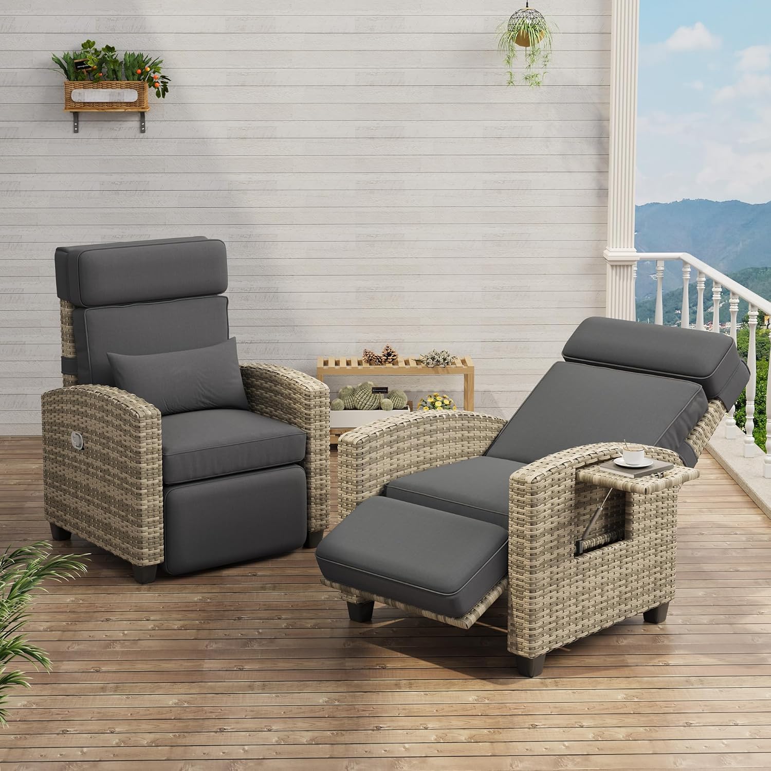 GarveeLife Dual-button independent control system for backrest/footrest ...