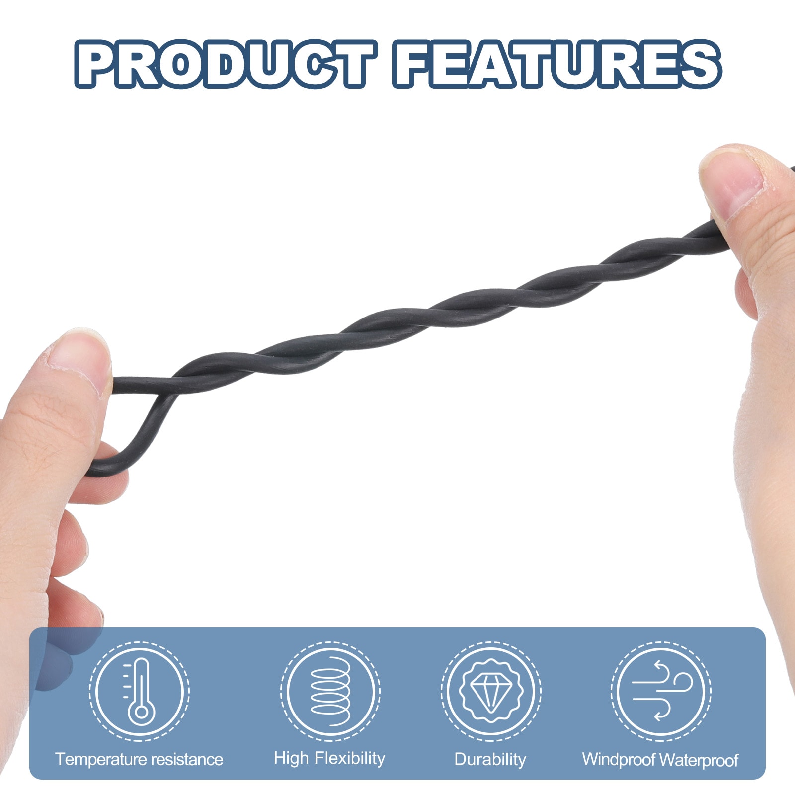 PATIKIL Silicone Foam Seal Strip 5M 2.5mm Dia Backer Rod Round High ...