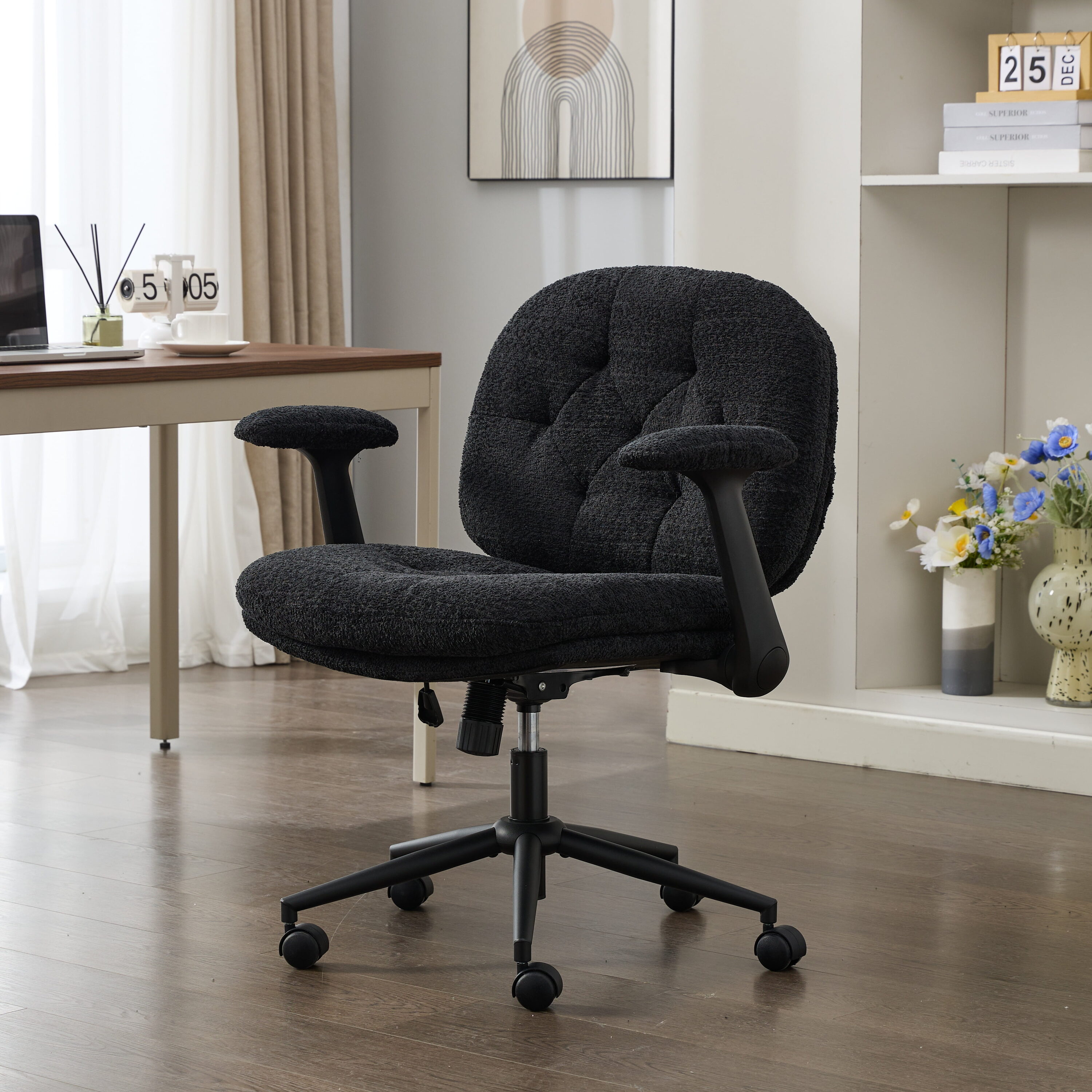 Zyerch Adjustable FlipUp Armrest CrissCross Office Chair 300LBS ...