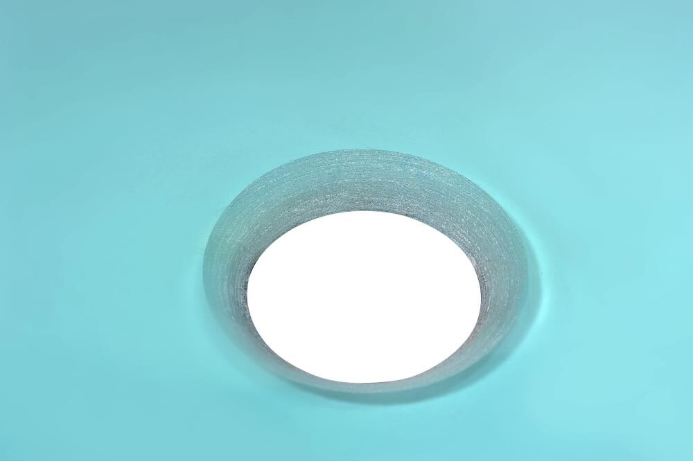ANZZI Major Lustrous Green Tempered Glass Vessel Oval Modern Bathroom ...