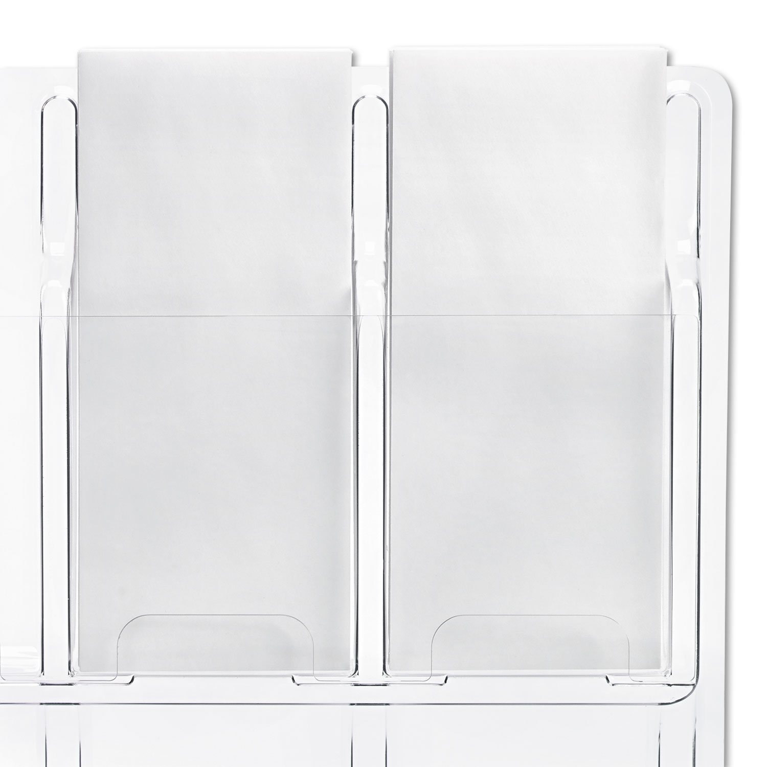 Safco REMOVE - Reveal Clear Literature Displays 24 Compartments 30w X ...