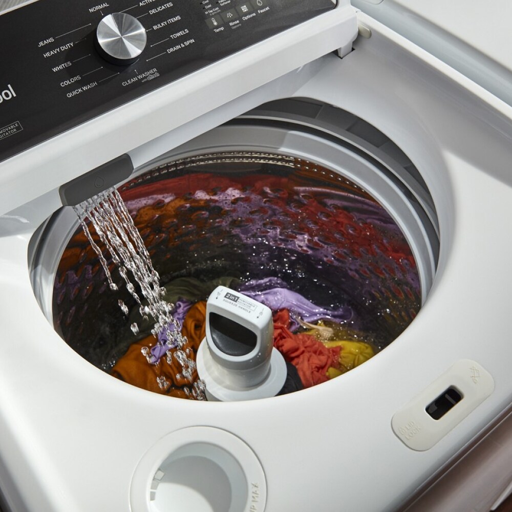 Whirlpool 2 in 1 Removable Agitator 4.7-cu ft High Efficiency Impeller ...