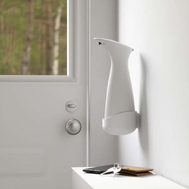 Umbra Otto White 8.5-oz Capacity Wall-mount Touchless Soap and Lotion ... Umbra Otto White 8.5-oz Capacity Wall-mount Touchless Soap and Lotion ...