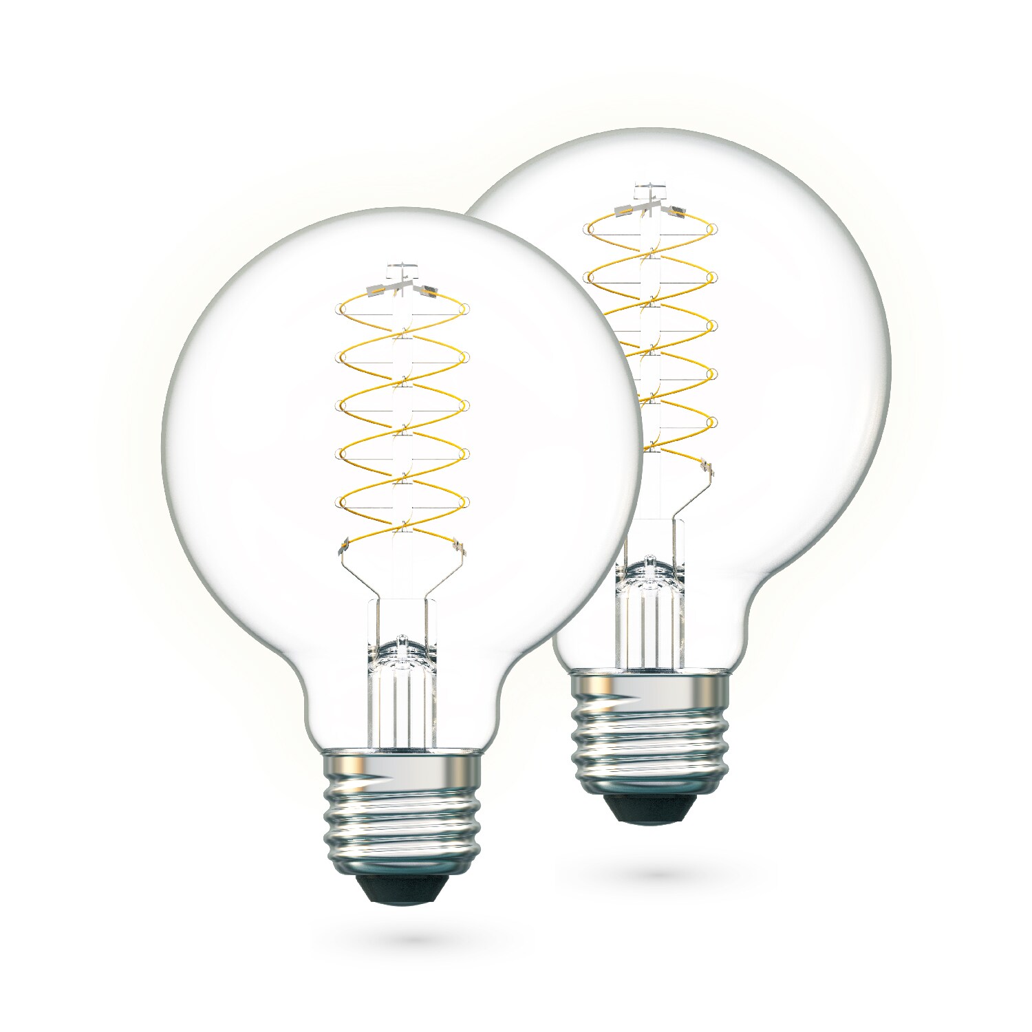 Utilitech 60 -Watt EQ G25 Soft white Medium screw base E26 Dimmable LED ...