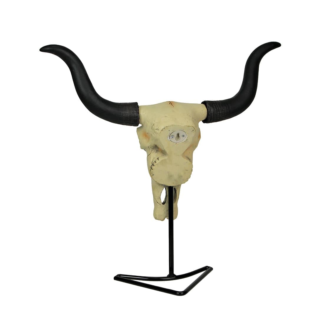 Zeckos 14 Inch Longhorn Steer Skull Resin Home Decor Western Statue ...