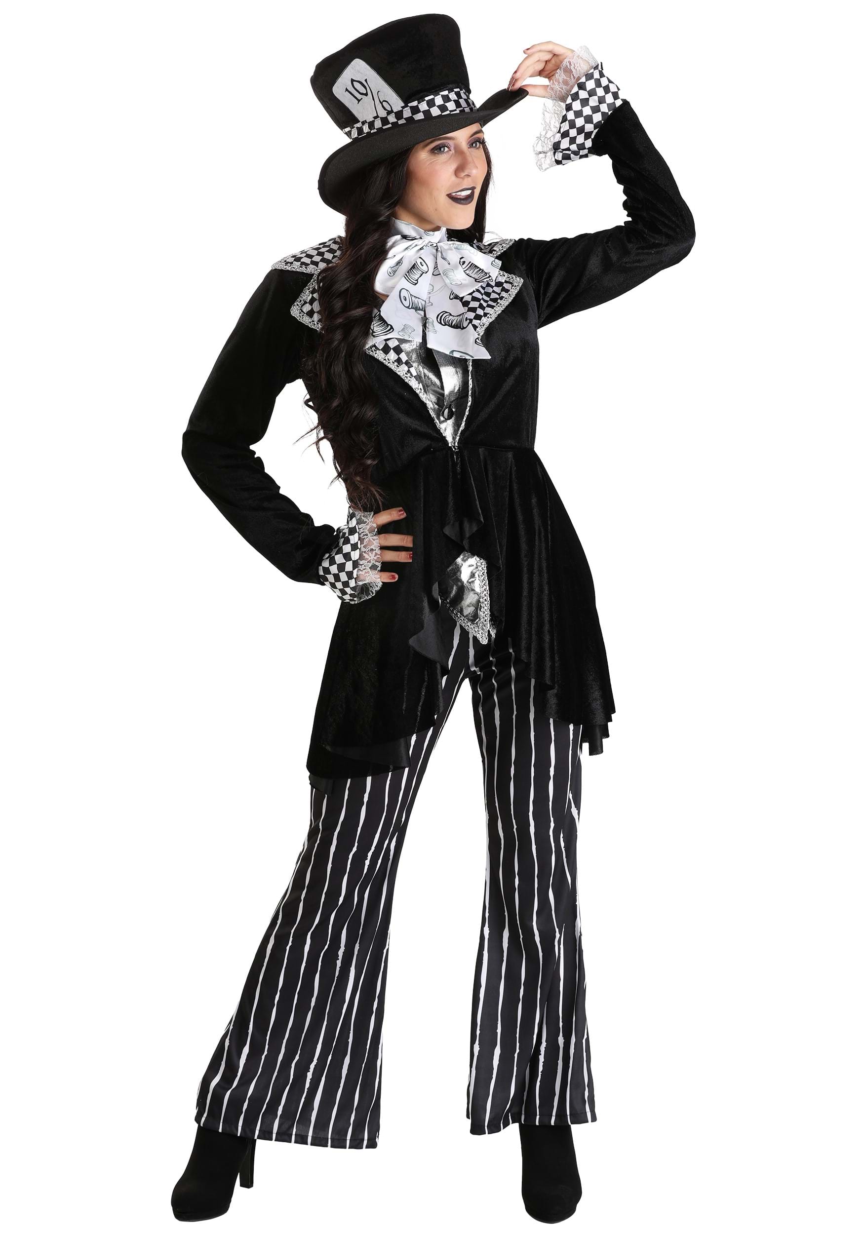 HalloweenCostumes.com FUN Costumes Adult Deluxe Dark Mad Hatter Costume ...