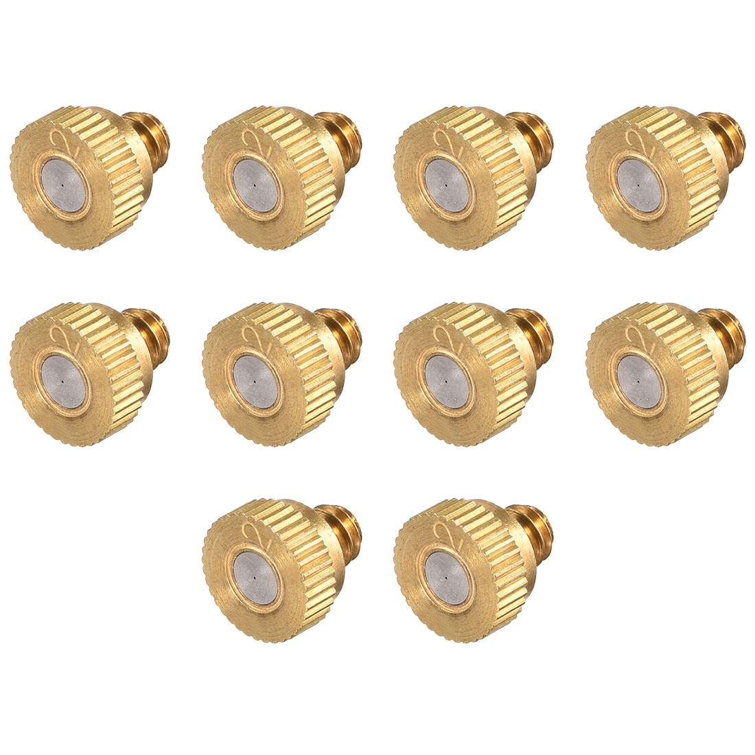 Unique Bargains Brass Misting Nozzle - 10/24 UNC 0.2mm Orifice Dia ...