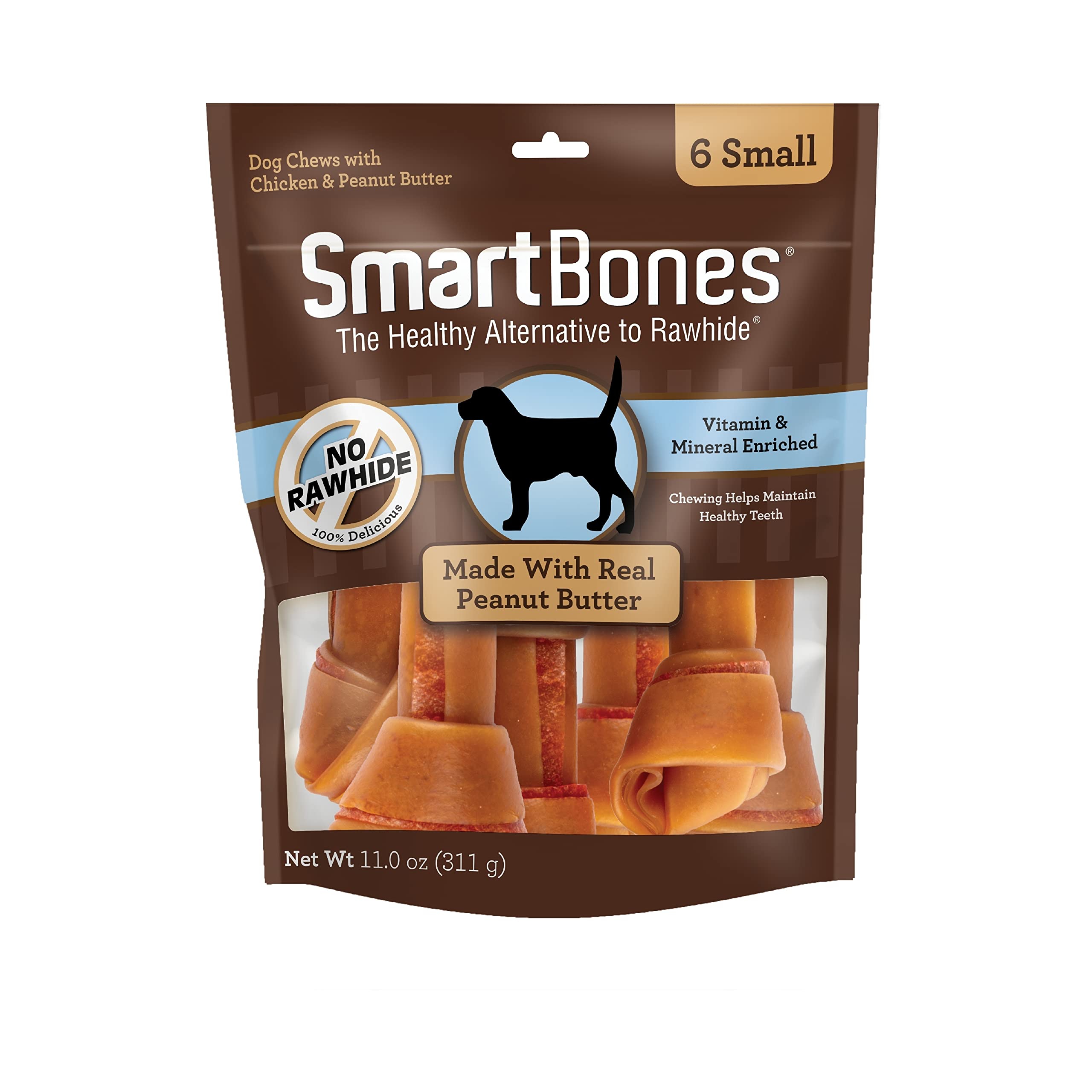 SmartBones Small Chews Treat Your Dog to a Rawhide-Free Chew Made with ...