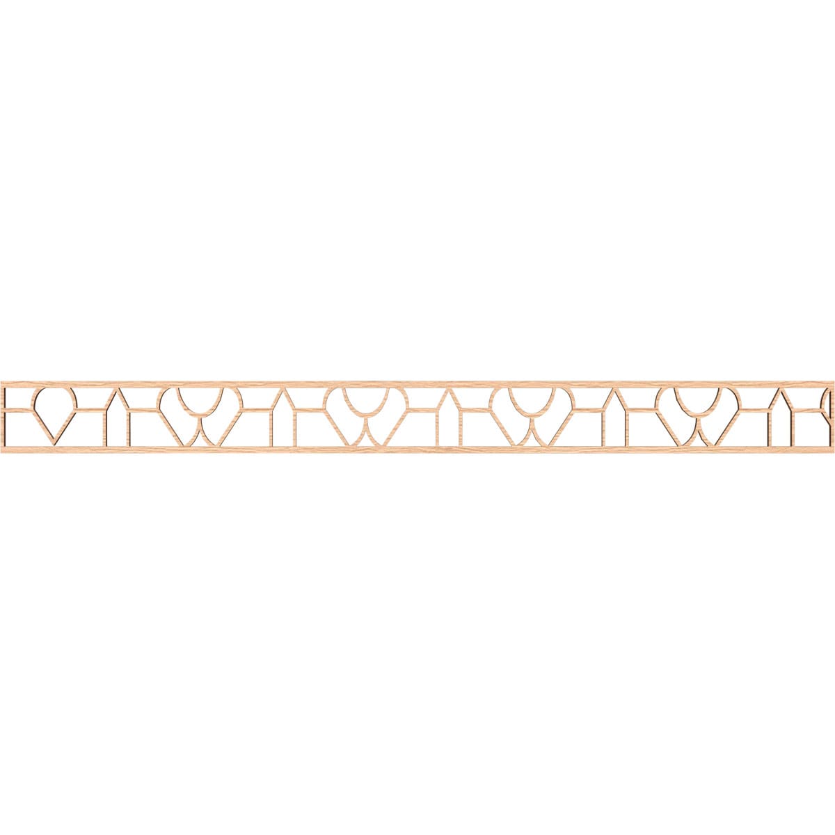 4-Inch-Wide Whitechapel Fretwork Flat Trim Wall Panel Moulding at Lowes.com
